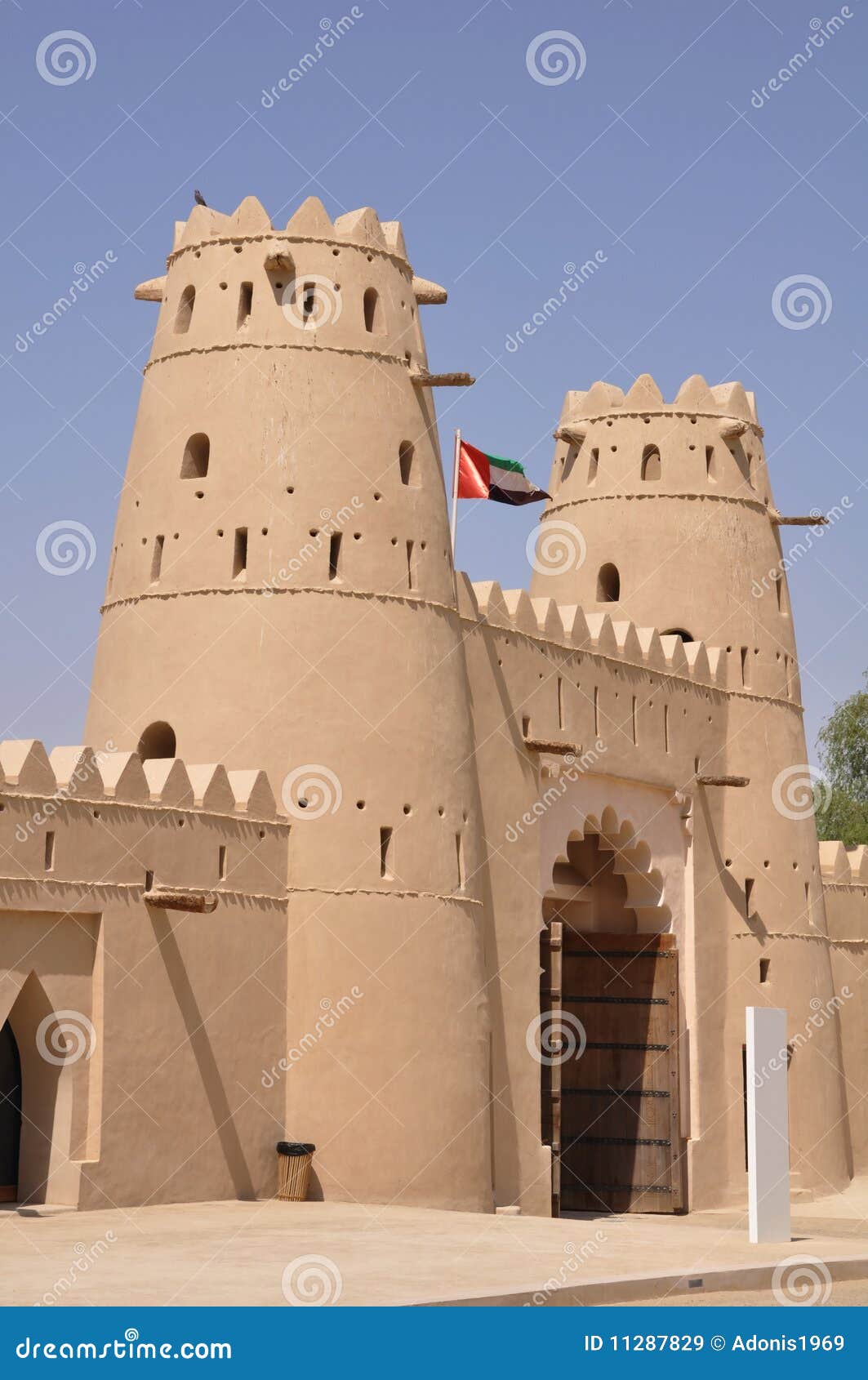 Arabic Castle stock image. Image of outside, fortified - 11287829