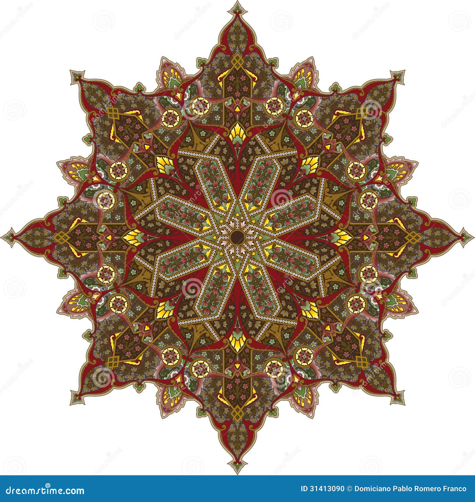 Arabic circular pattern stock vector. Illustration of vector - 31413090 Arabic circular pattern stock vector. Illustration of vector - 31413090