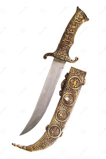 Arabic Dagger stock photo. Image of east, ancient, historic - 30898688