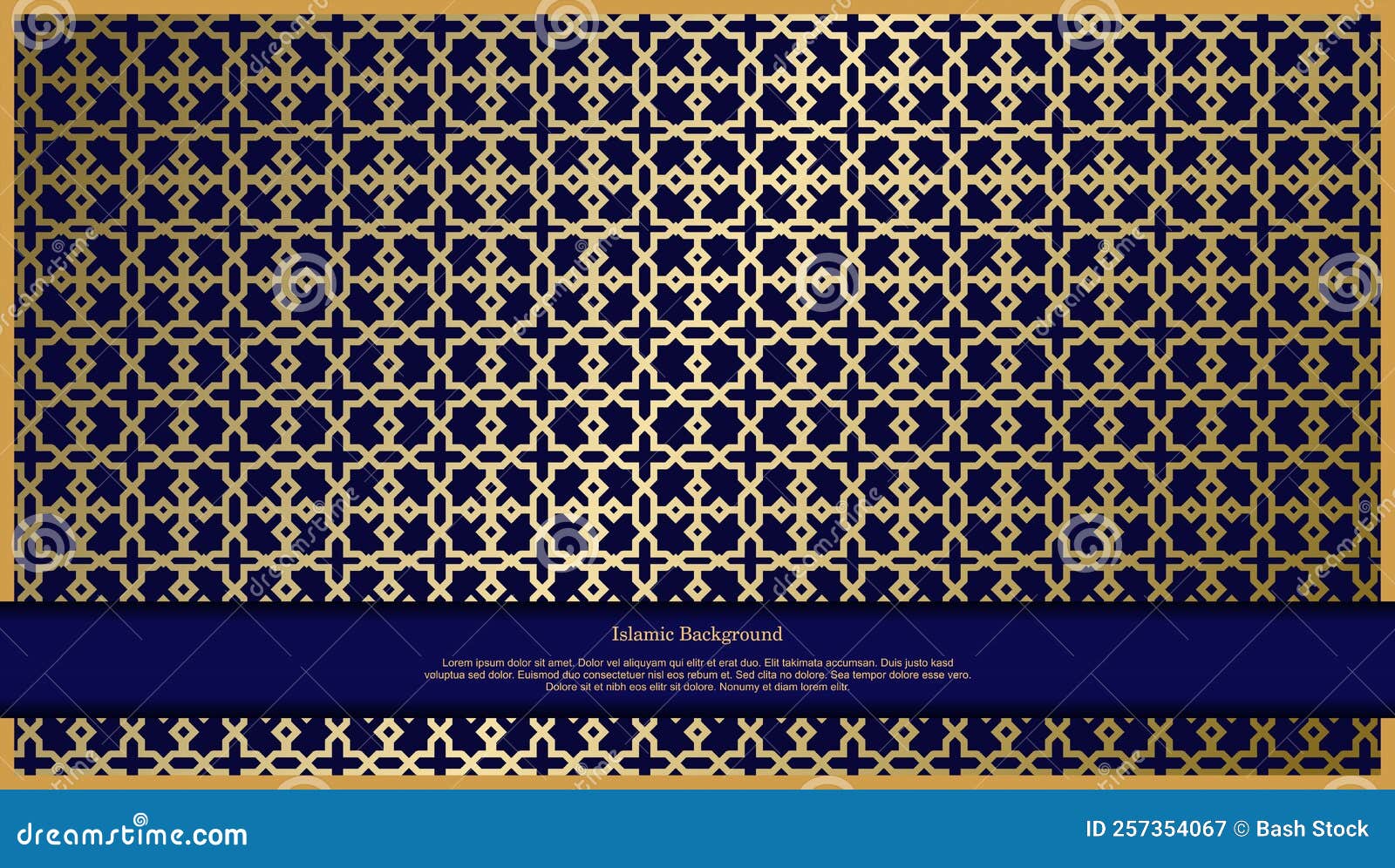 Arabic Elegant Luxury Ornamental Islamic Background with Islamic ...
