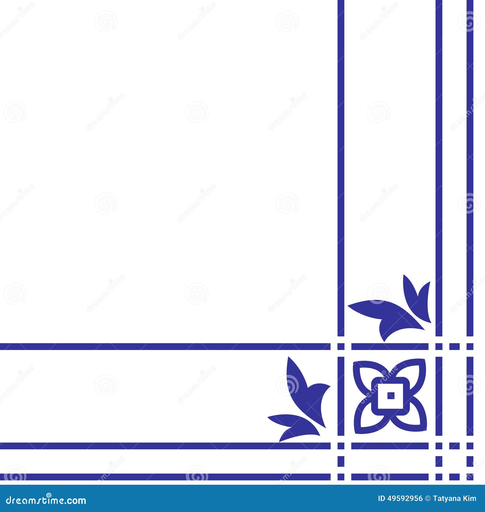 Arabic Floral Pattern. Element for Design Corner Stock Illustration ...