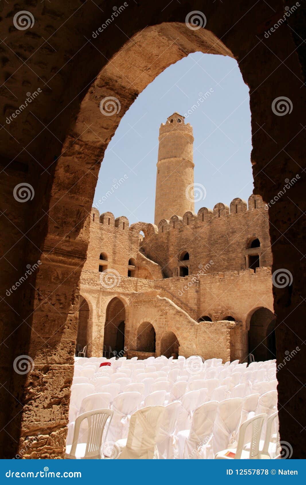 Arabic fortification stock photo. Image of african, tunisia - 12557878