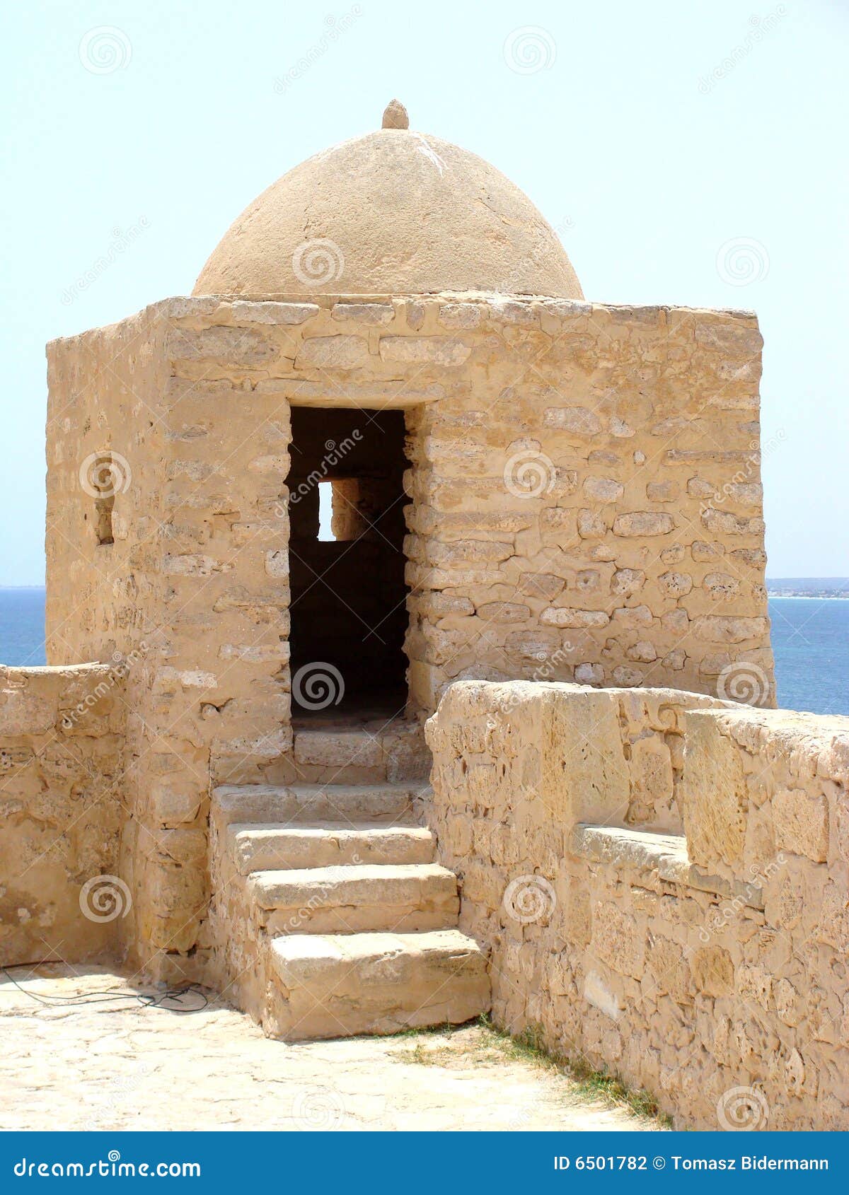 Arabic Fortification in Mahdia Stock Photo - Image of mahdia, wall: 6501782
