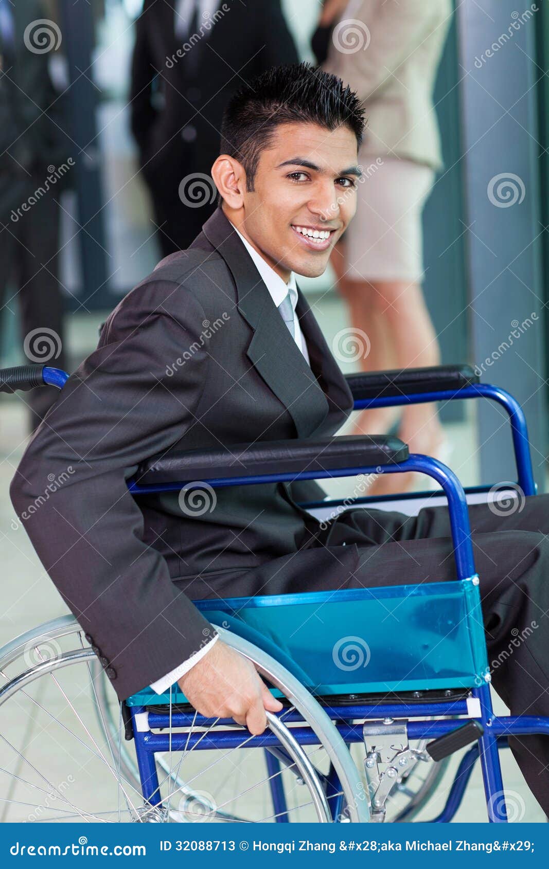 Arabic Handicapped Businessman Stock Image - Image of collar, arab ...