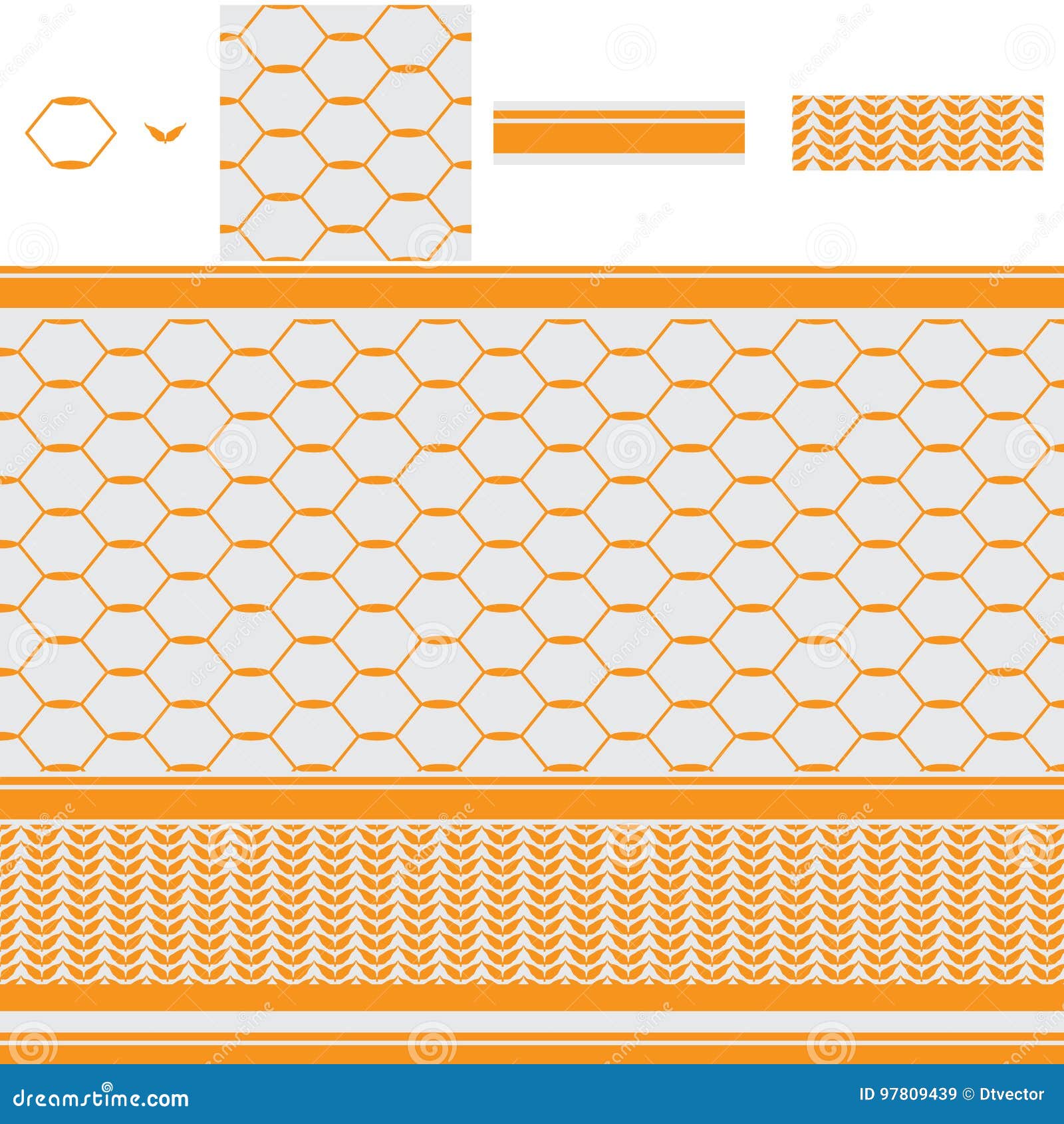 Arabic Shemagh Scraf Seamless Pattern Demo Cartoon Vector ...