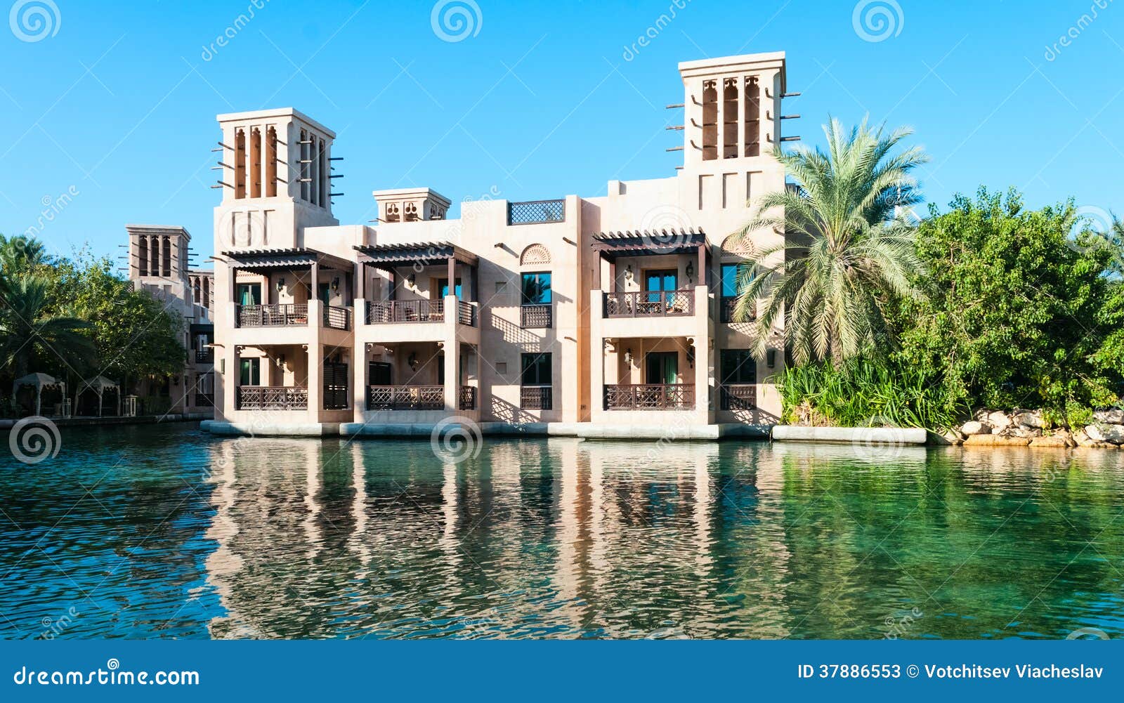 Arabic House stock image. Image of modern, building, ocean - 37886553