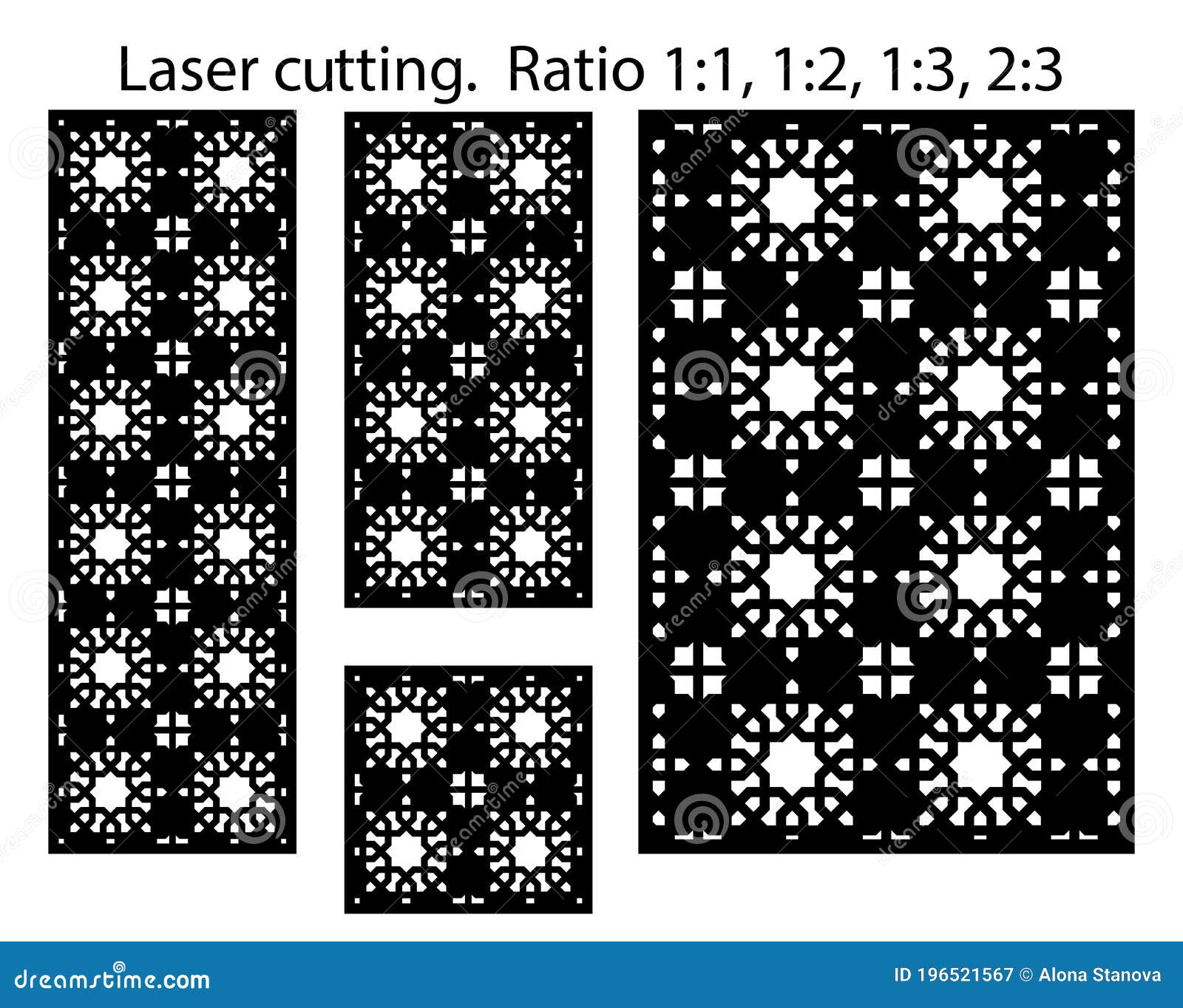 Arabic Islamic Decorative Wall, Screen, Panel Pattern with Stars ...