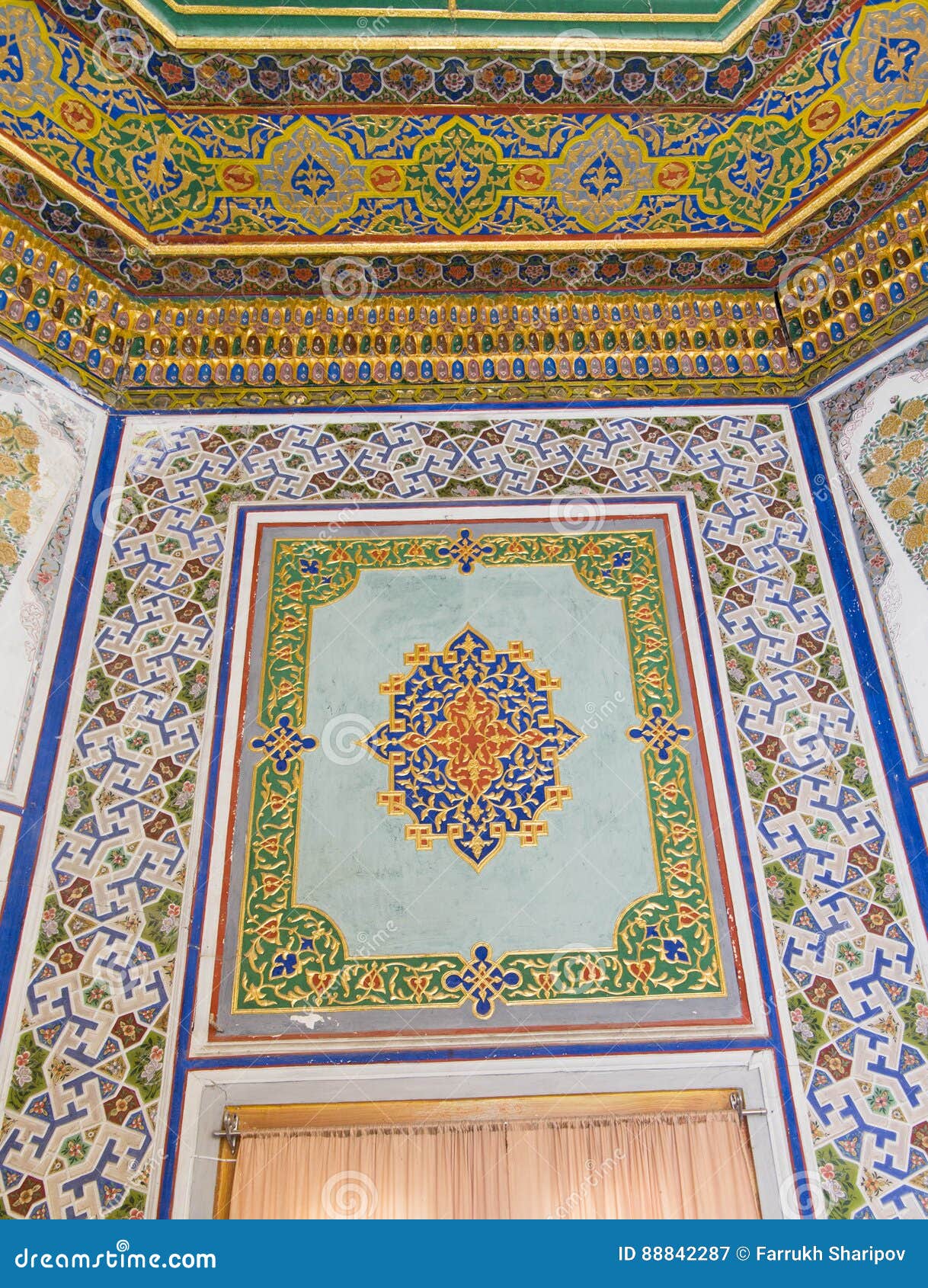 Arabic and Islamic Style Mosque Mosaic and Pattern Geometric Stock ...