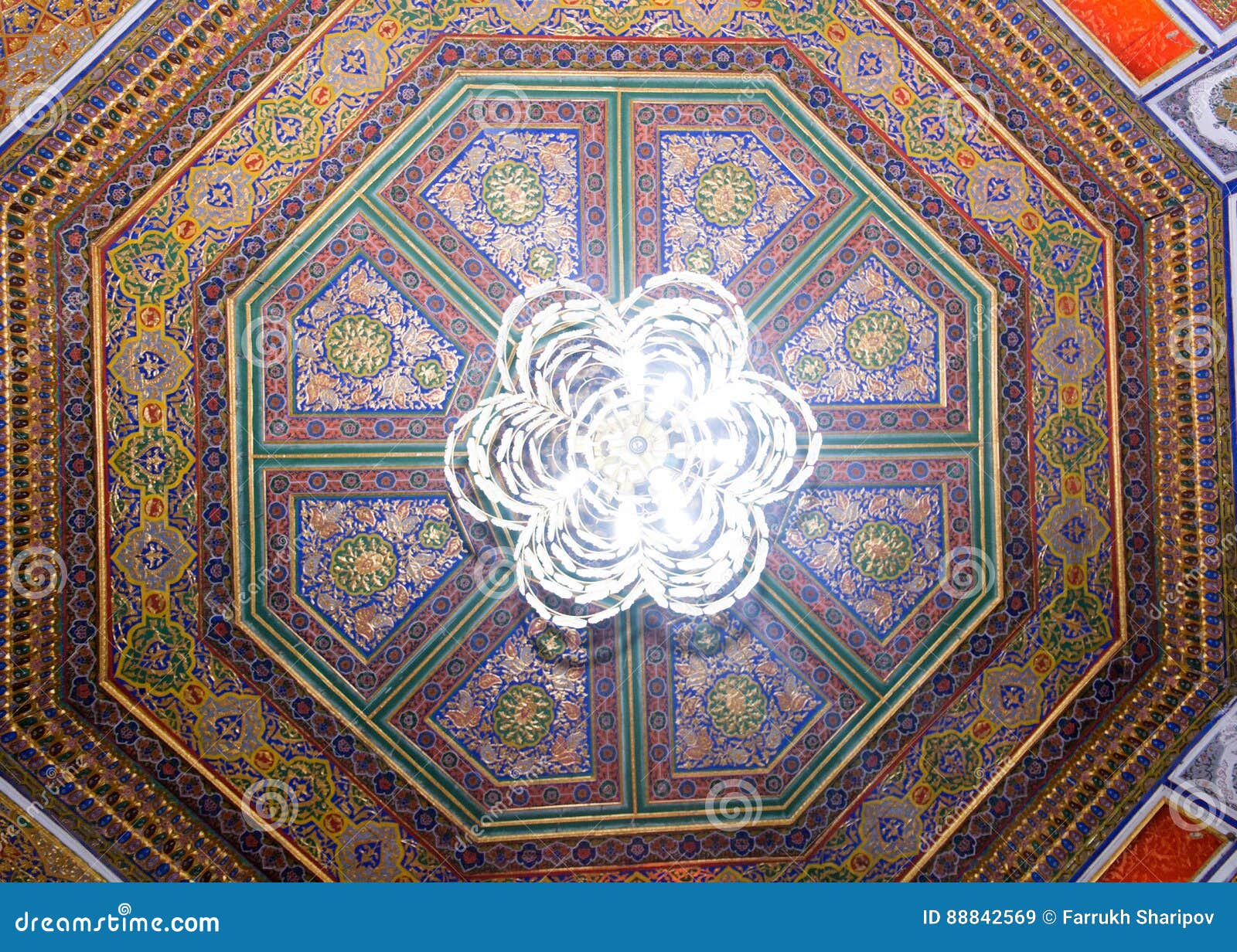 Arabic and Islamic Style Mosque Mosaic and Pattern Geometric Stock ...