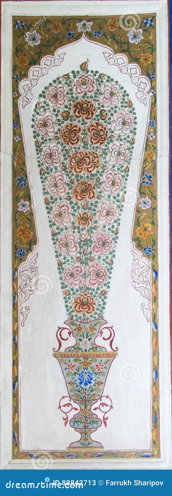 Arabic and Islamic Style Mosque Mosaic and Pattern Geometric Stock ...