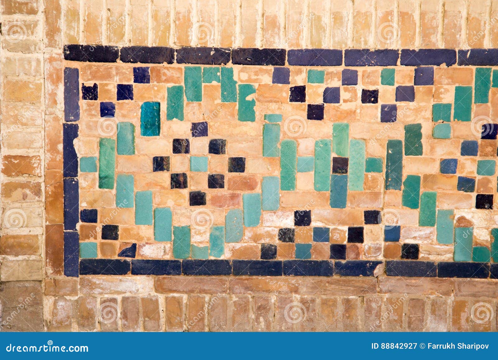 Arabic and Islamic Style Mosque Mosaic and Pattern Geometric Stock ...