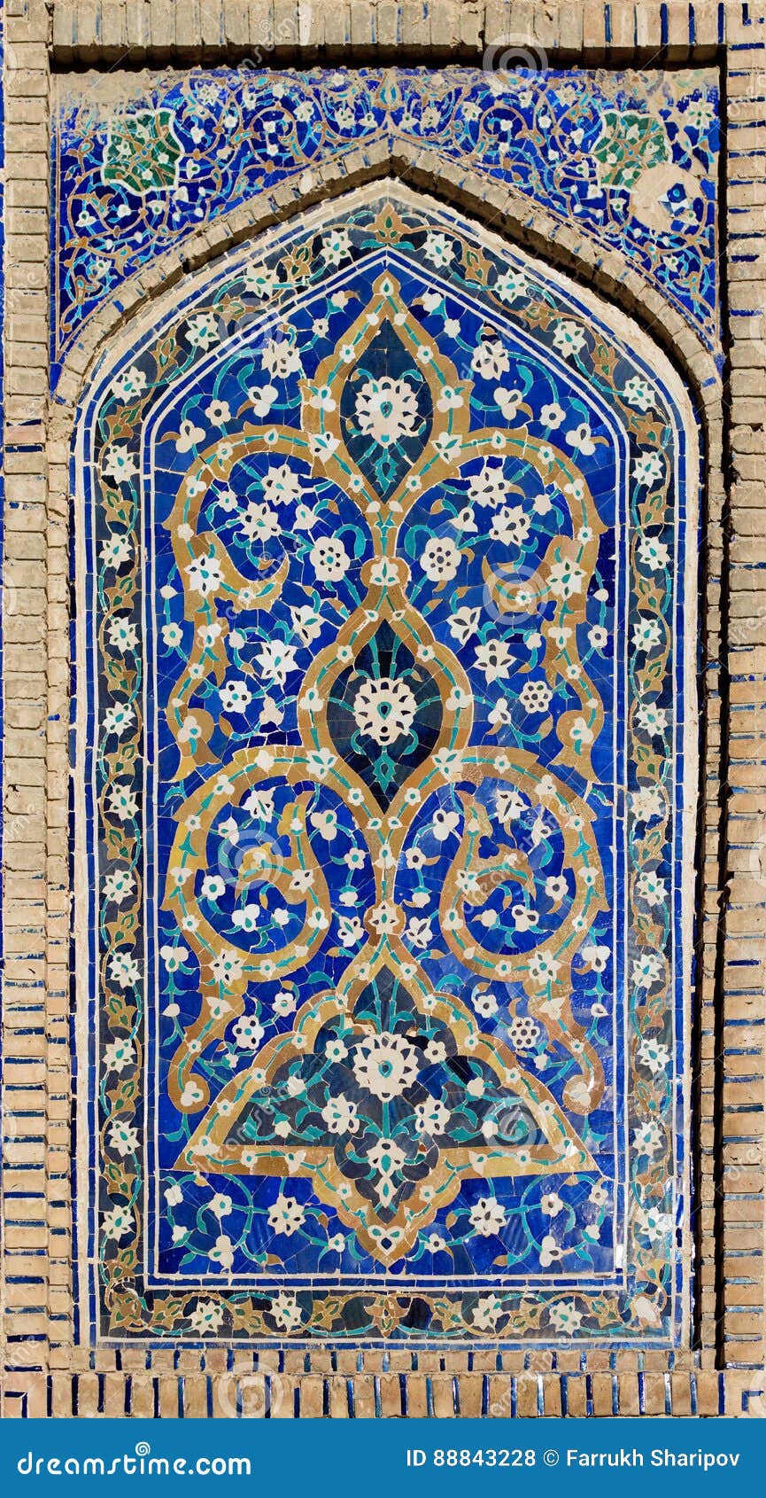 Arabic and Islamic Style Mosque Mosaic and Pattern Geometric Stock ...