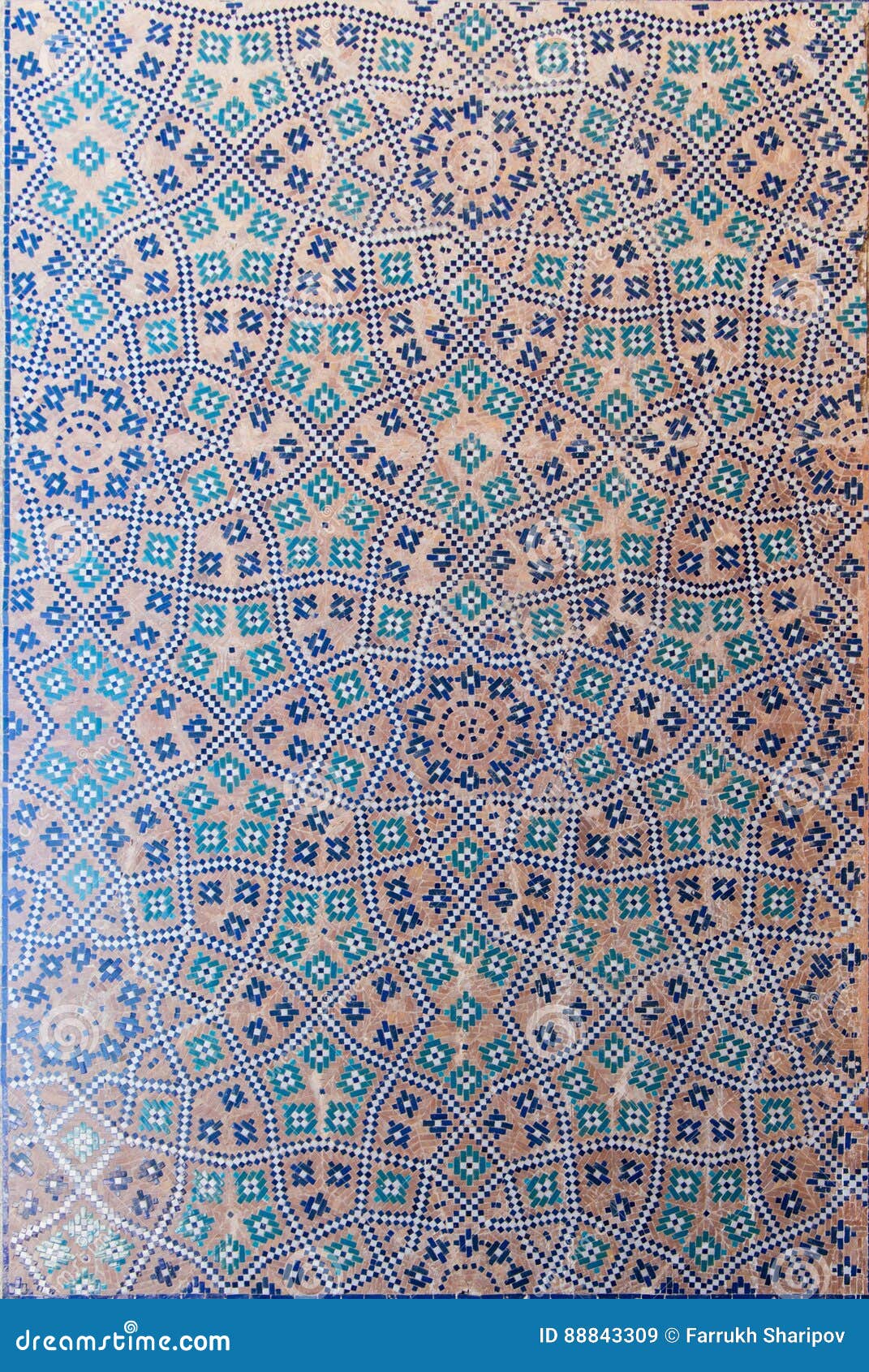 Arabic and Islamic Style Mosque Mosaic and Pattern Geometric Stock ...