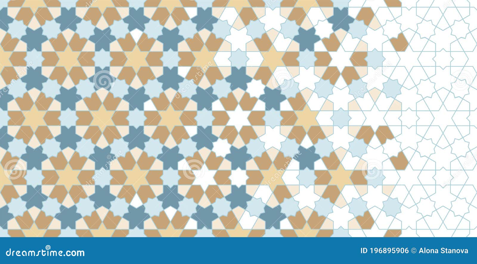Arabic Islamic Vector Pattern, Border, Decor, Texture, Background ...