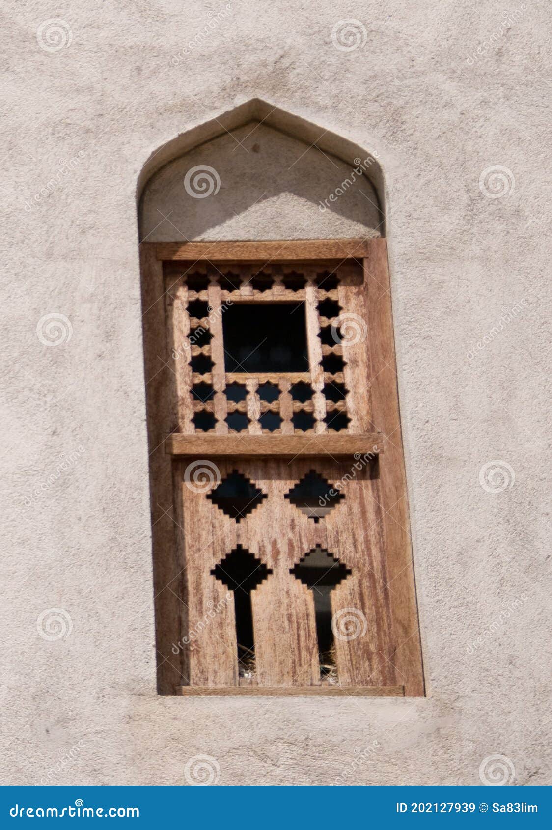 Arabic Islamic Window Design Architecture Stock Image - Image of ...