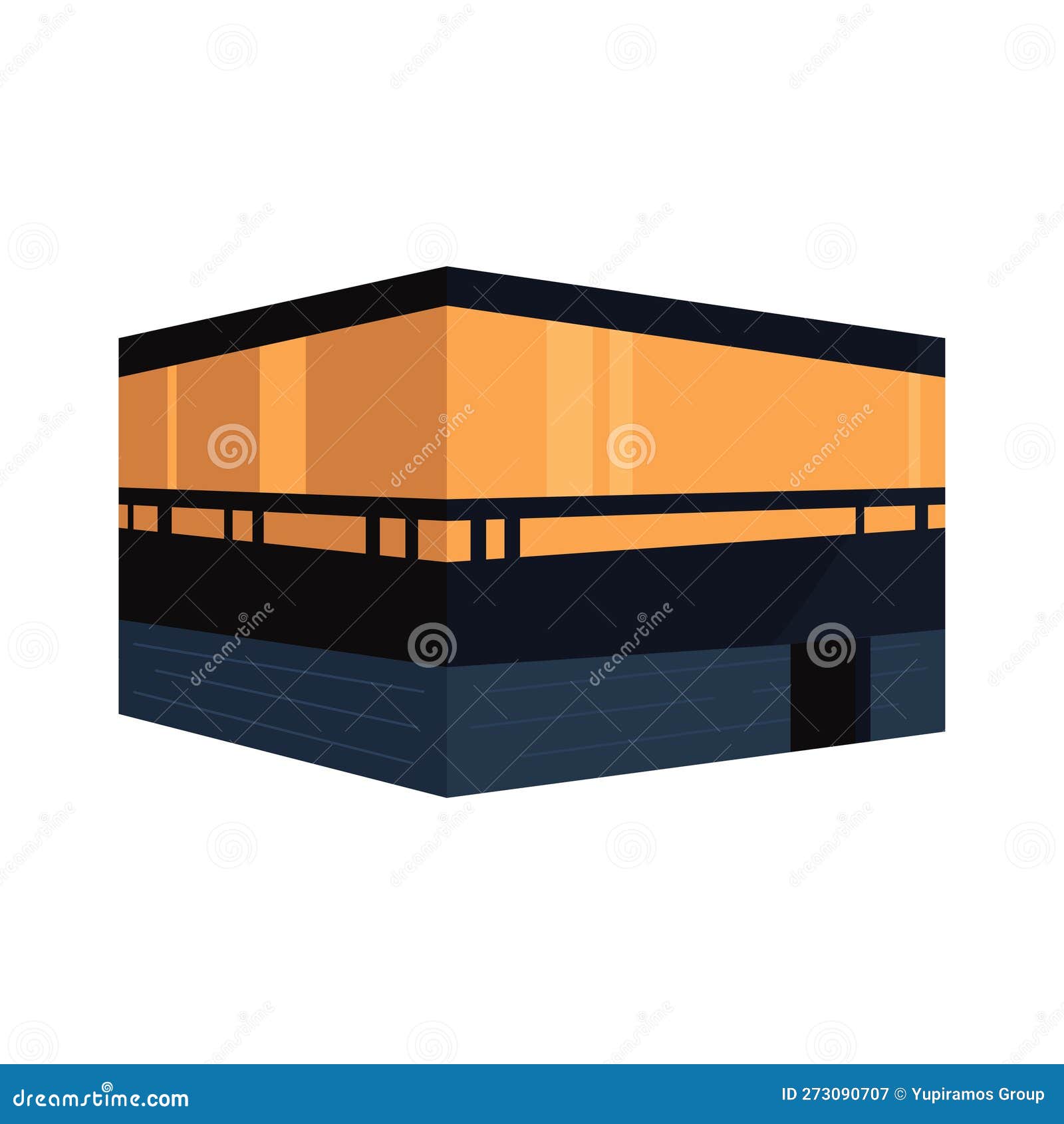 Arabic kaaba design stock vector. Illustration of kaaba - 273090707