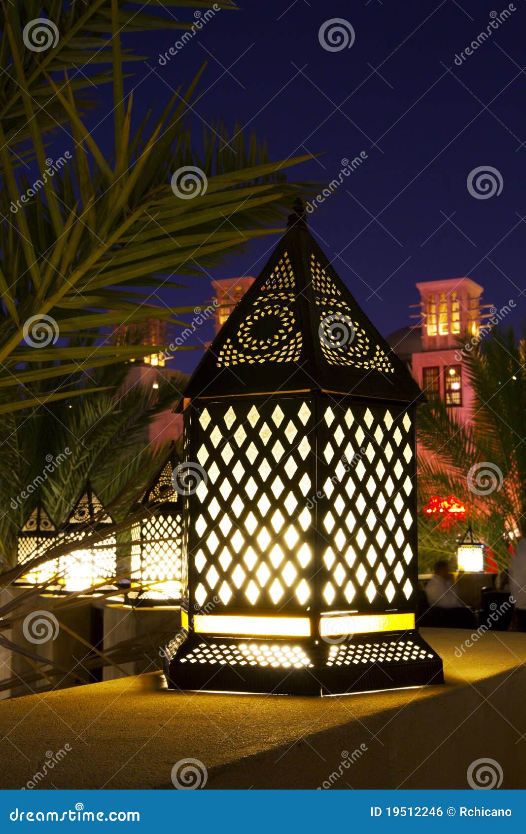 Arabic Lantern stock photo. Image of graphic, poster - 19512246