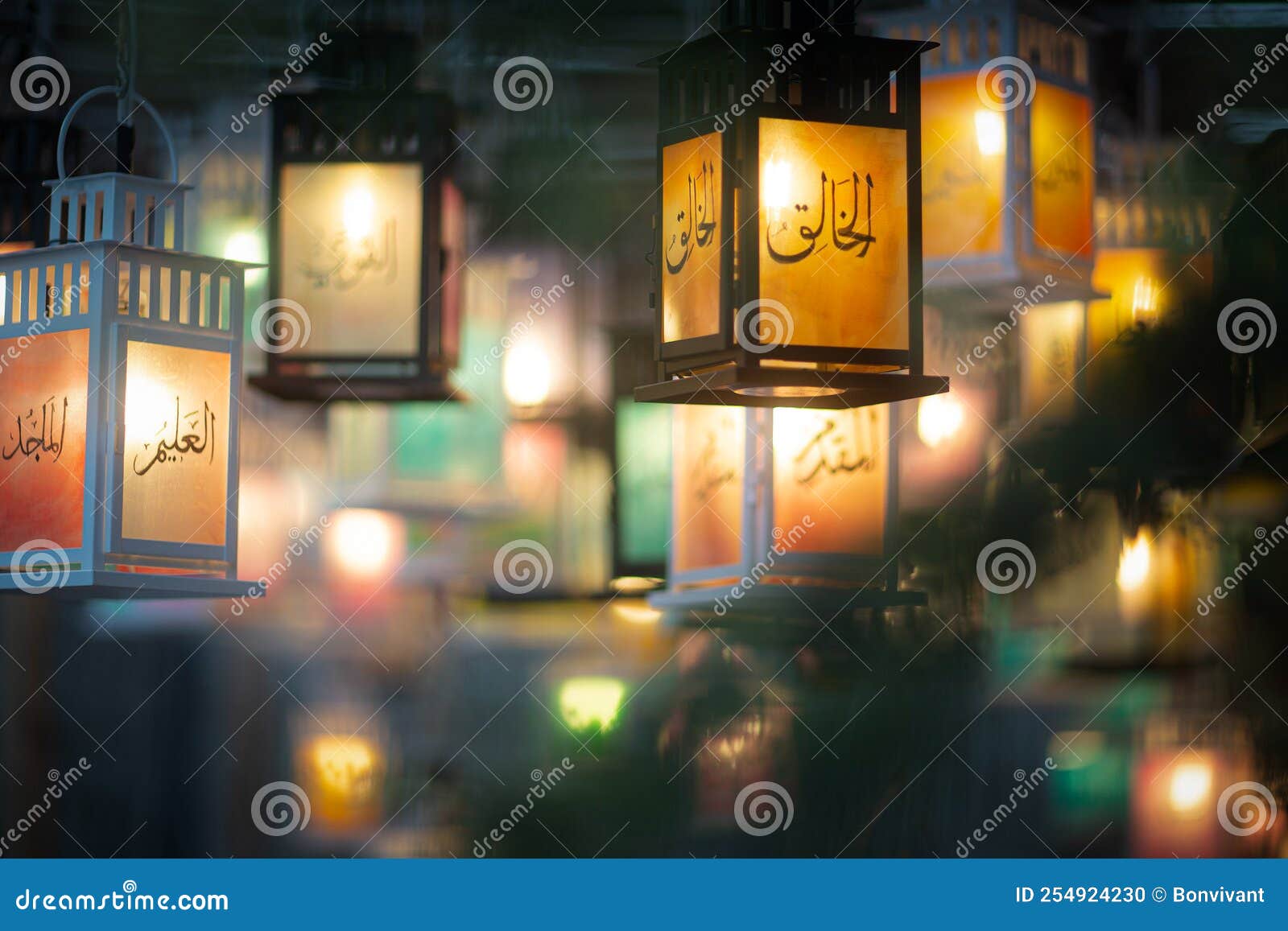 Arabic lanterns stock photo. Image of arabic, islamic - 254924230