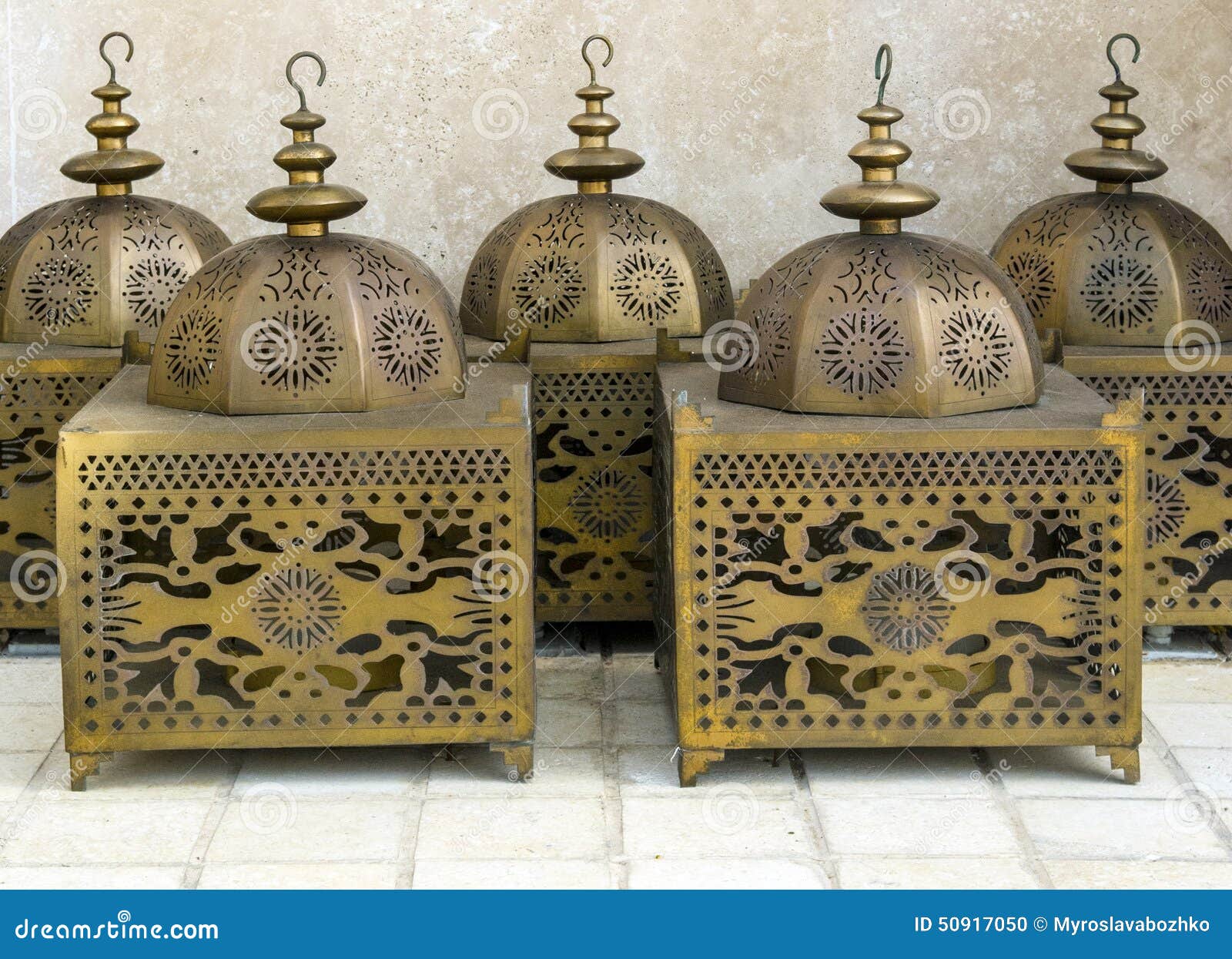 Arabic lanterns stock photo. Image of illuminated, arabesque - 50917050