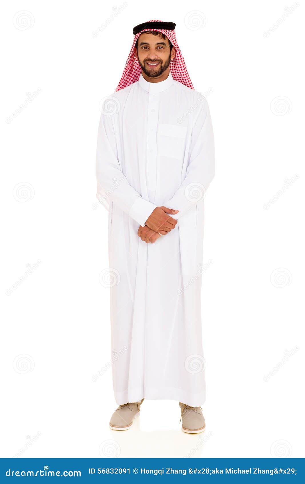 Arabic man in thobe stock image. Image of eastern, cute - 56832091