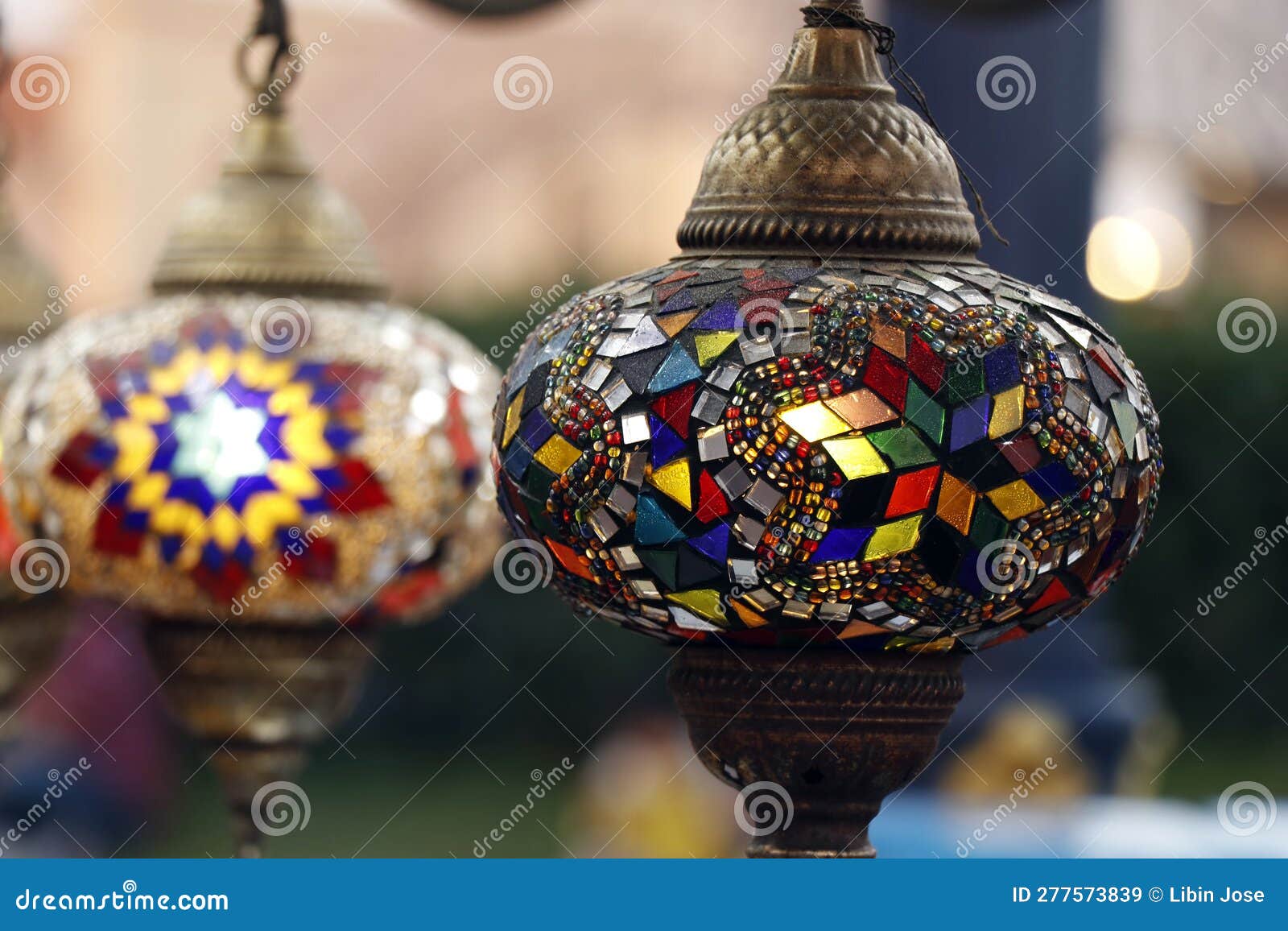 Arabic Mediterranean Designed Roof Ceiling Decorative Light Lamps Stock ...
