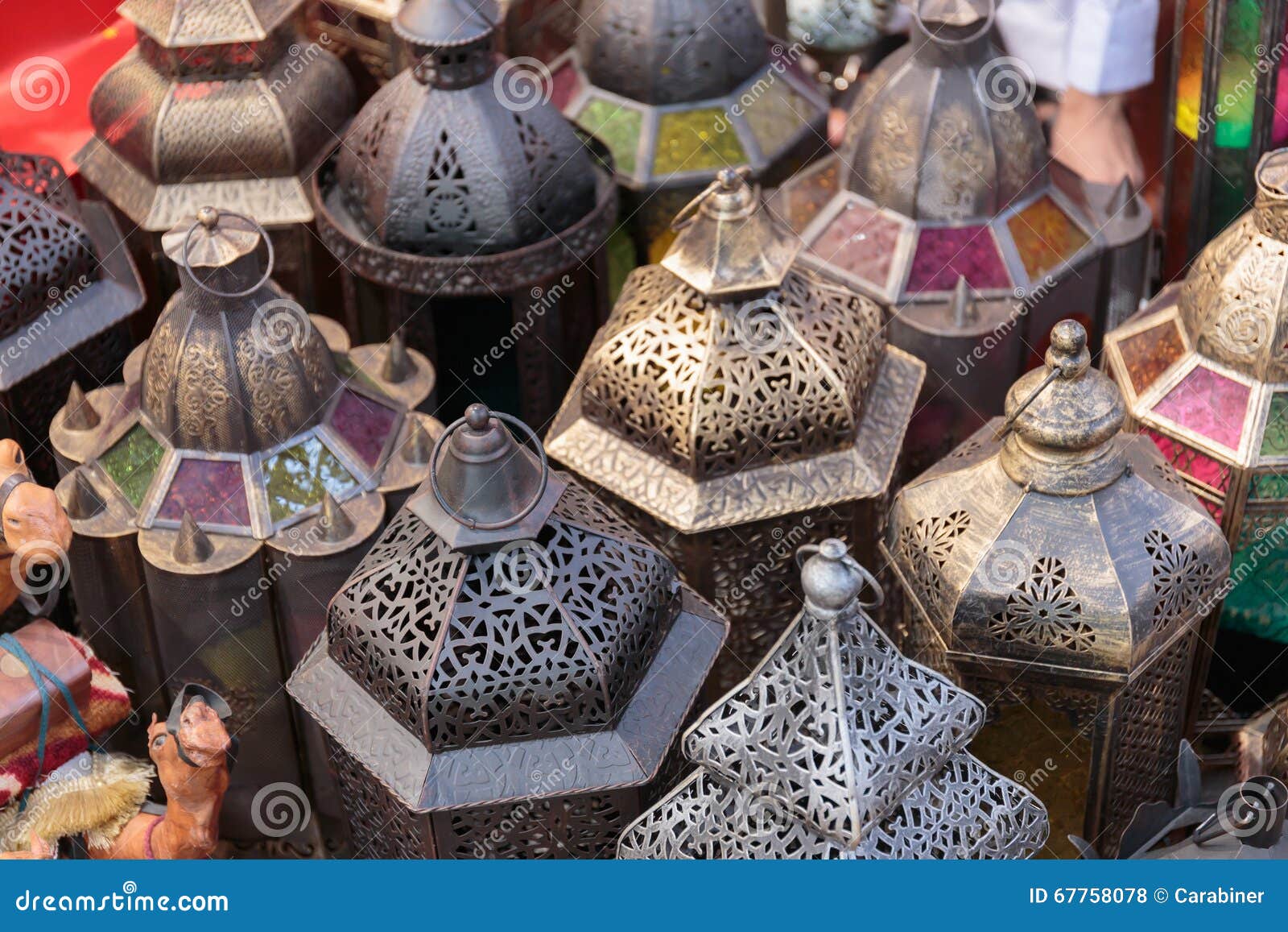 Arabic metal streetlight stock photo. Image of fashioned - 67758078