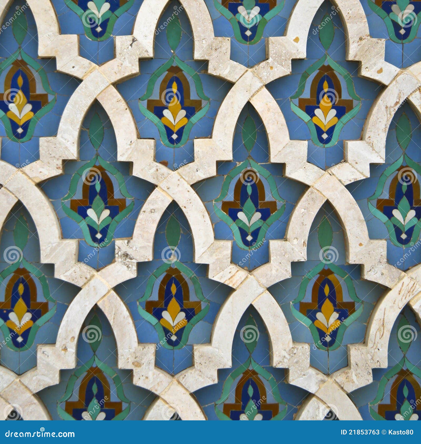Arabic mosaic detail stock image. Image of closeup, geometry - 21853763
