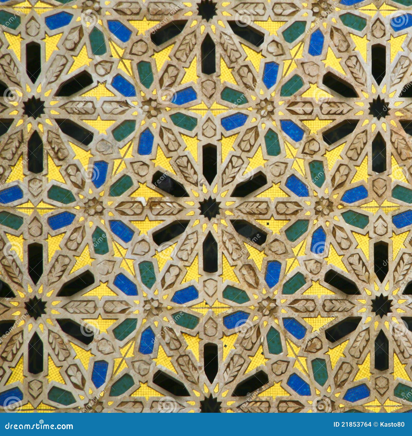 Arabic mosaic detail stock photo. Image of colorful, culture - 21853764