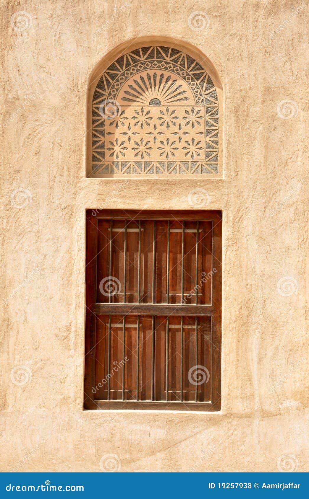 Arabic Old Window stock photo. Image of dusk, landmark - 19257938