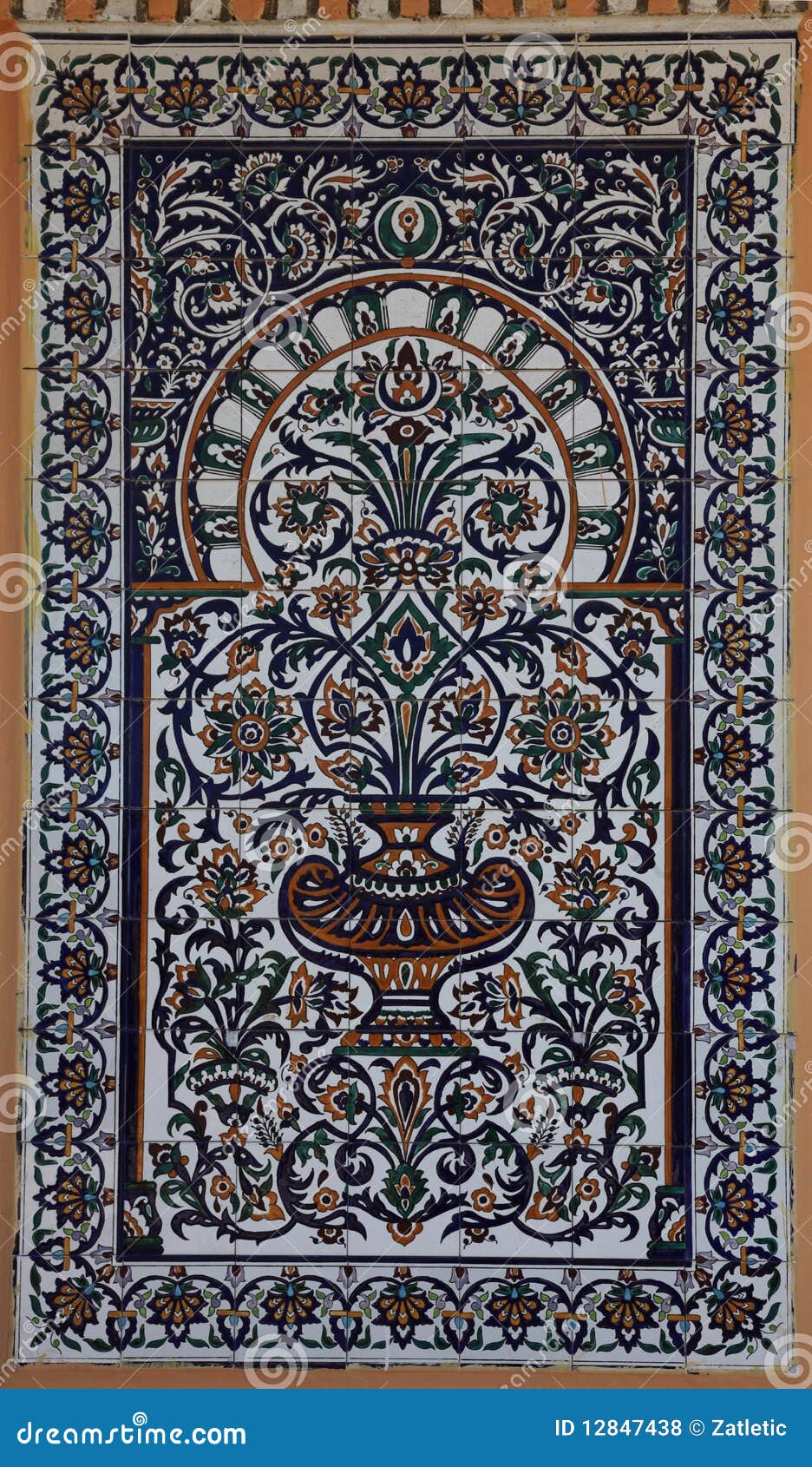 Arabic Ornament Pattern Stone Texture Stock Photography | CartoonDealer ...