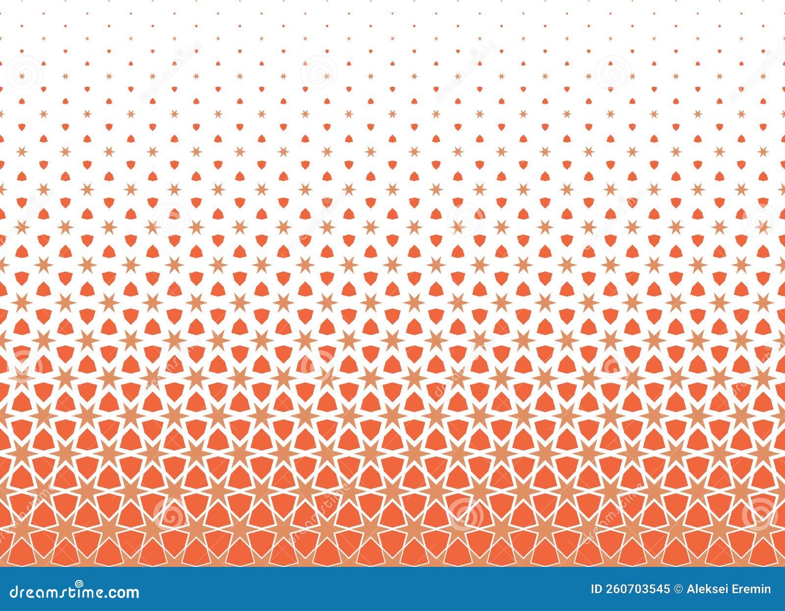 Geometric Pattern of Red and Orange Figures on a White Background ...