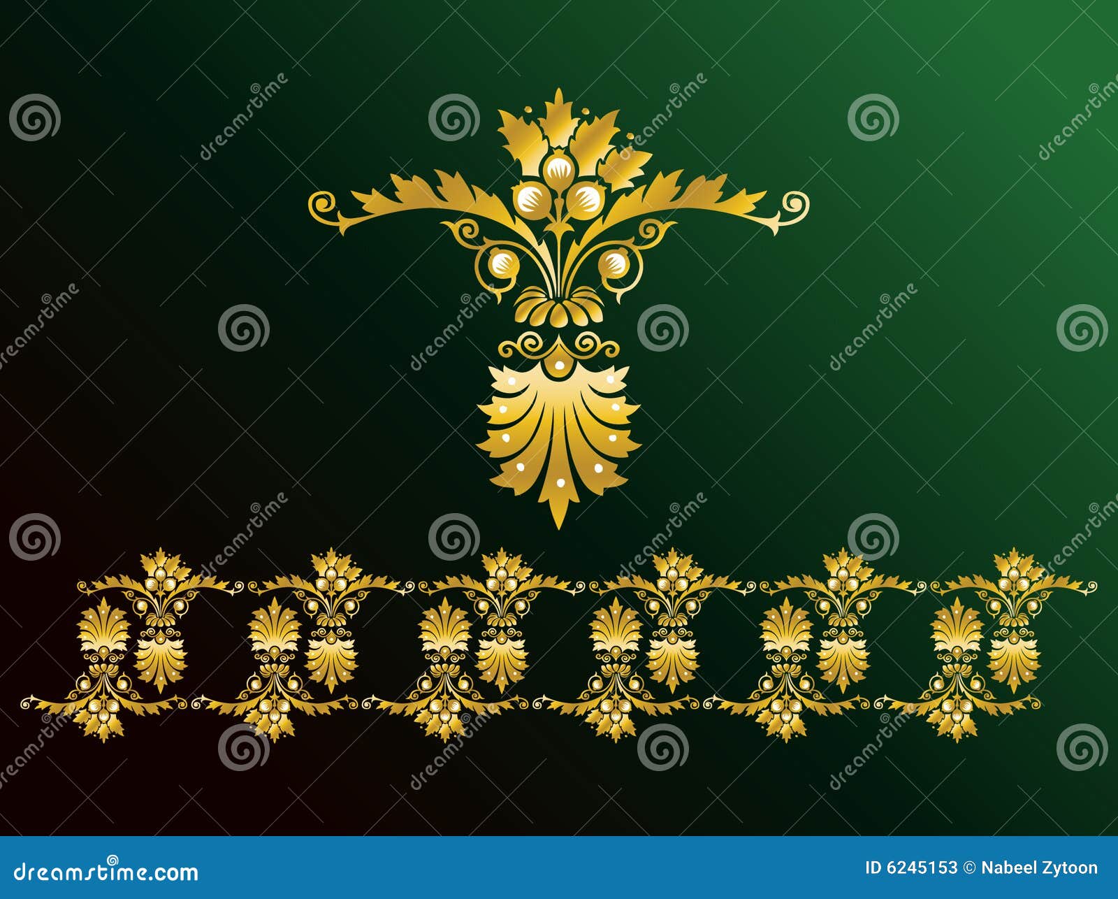 Arabic Ornaments stock vector. Illustration of islamic - 6245153