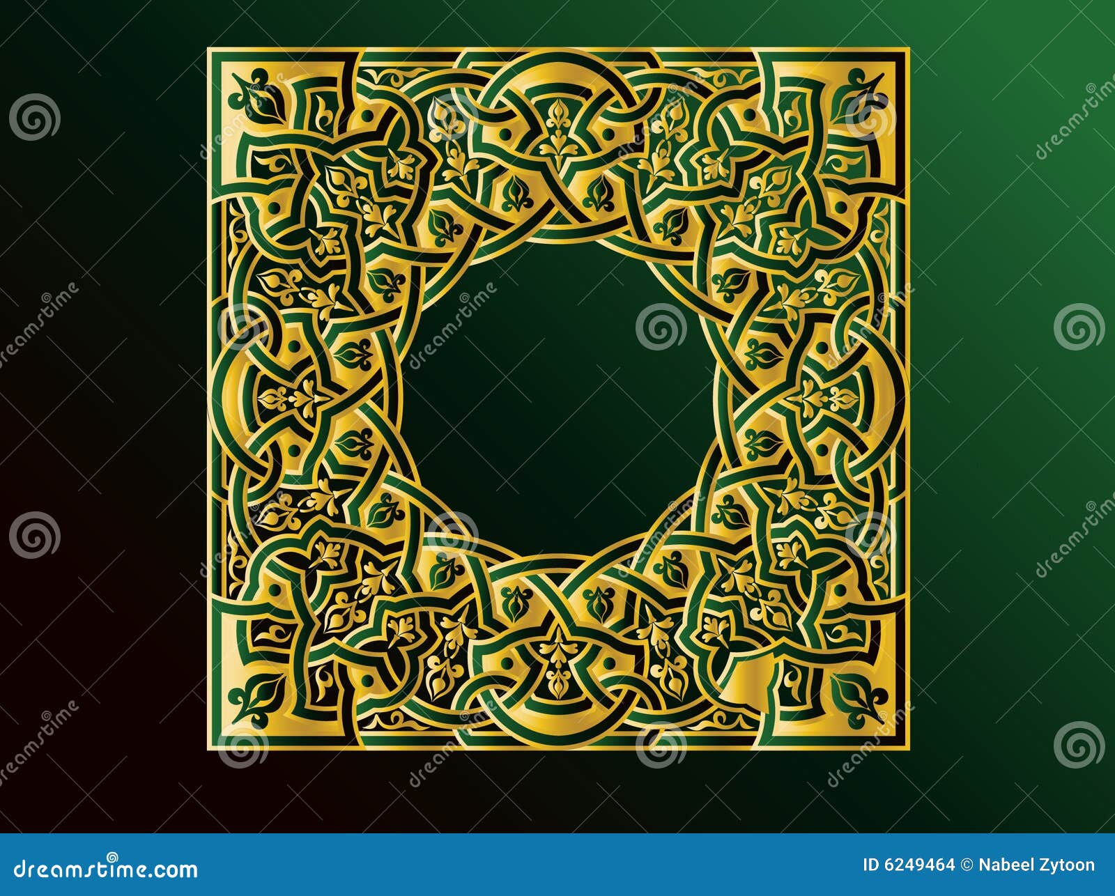 Arabic Ornaments stock vector. Illustration of islamic - 6249464
