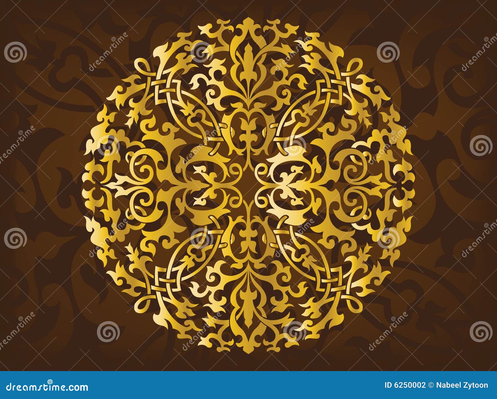 Arabic Ornaments stock vector. Illustration of figure - 6250002