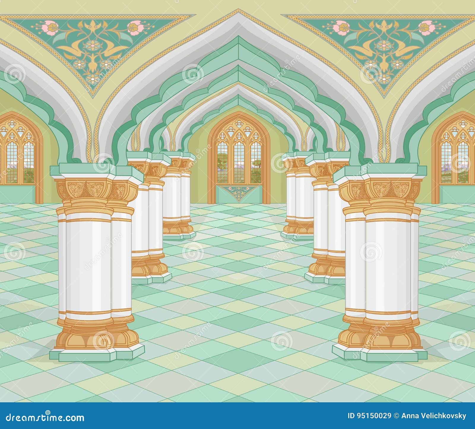 Simple Cartoon Palace