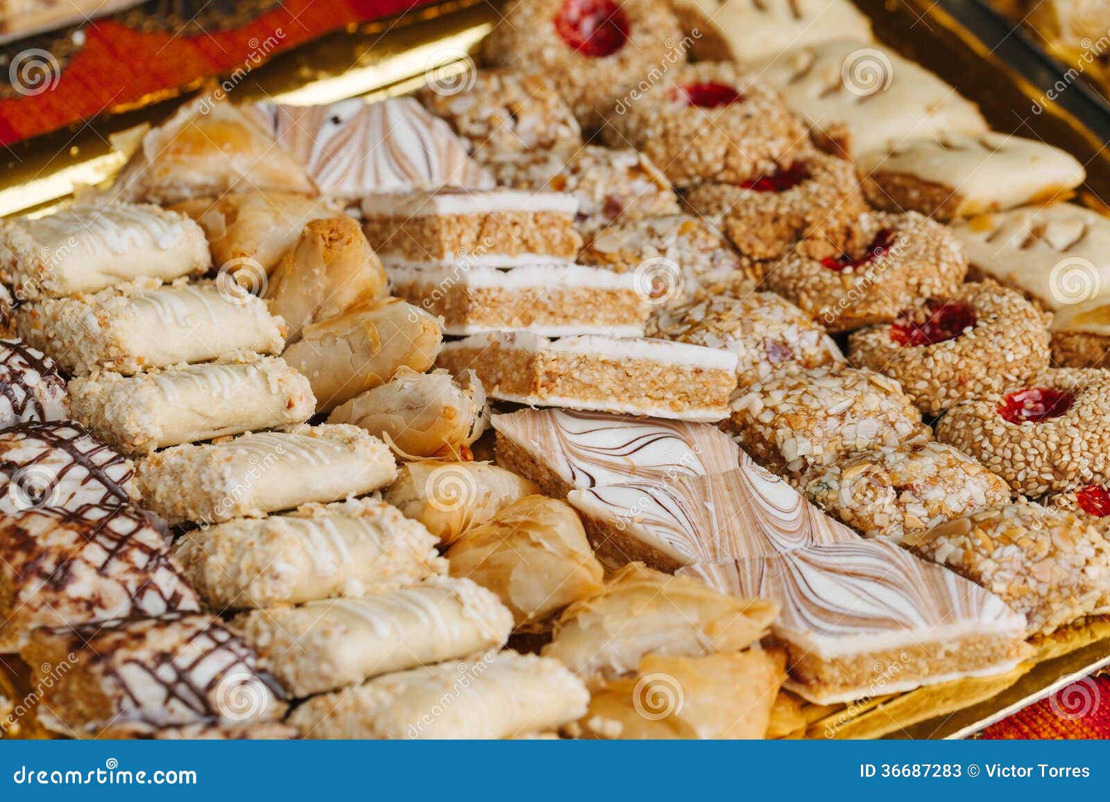 Arabic Pastry stock image. Image of arabic, shop, east - 36687283