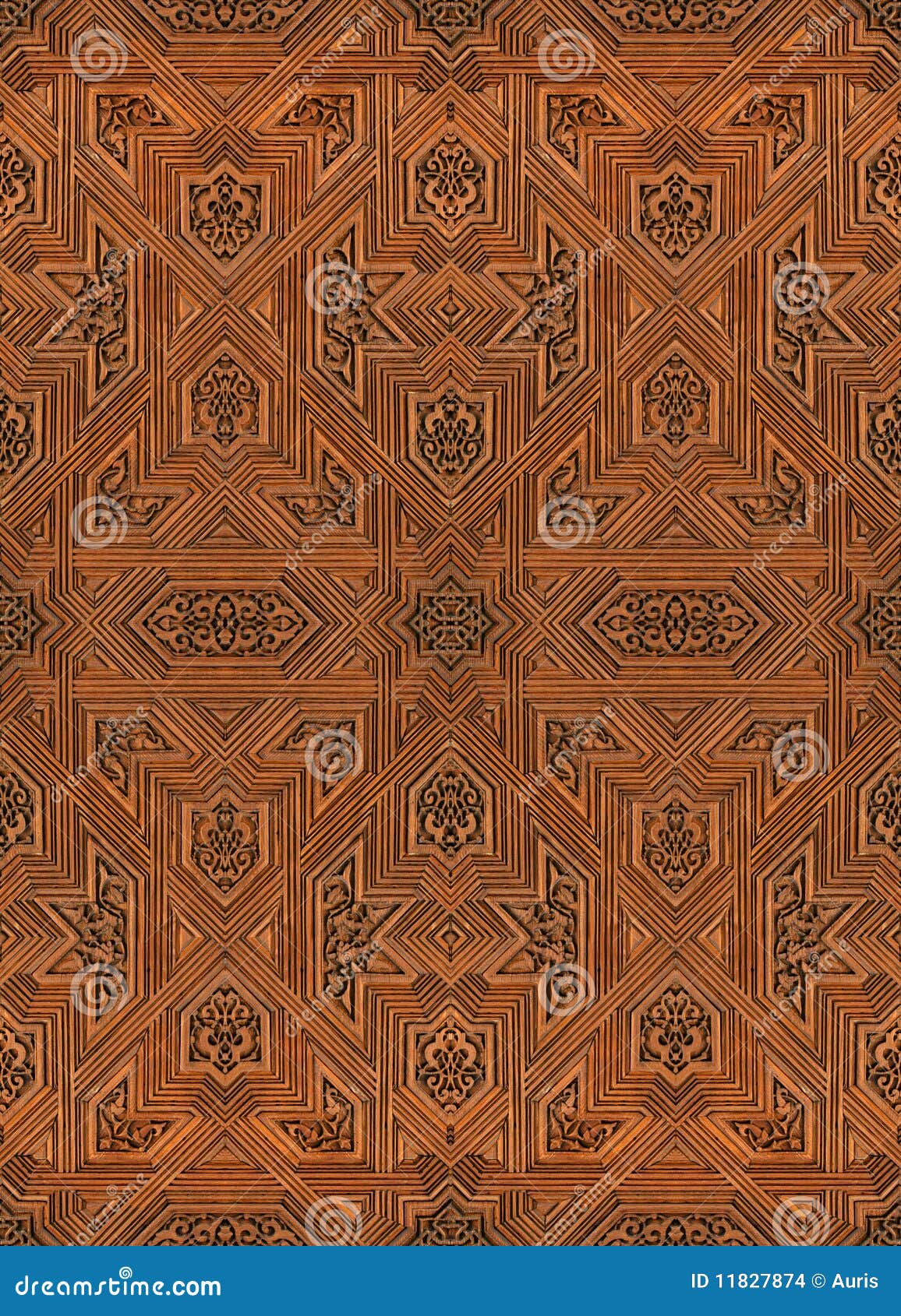 Arabic Pattern Texture At Mosque Cordoba Royalty-Free Stock Photography ...