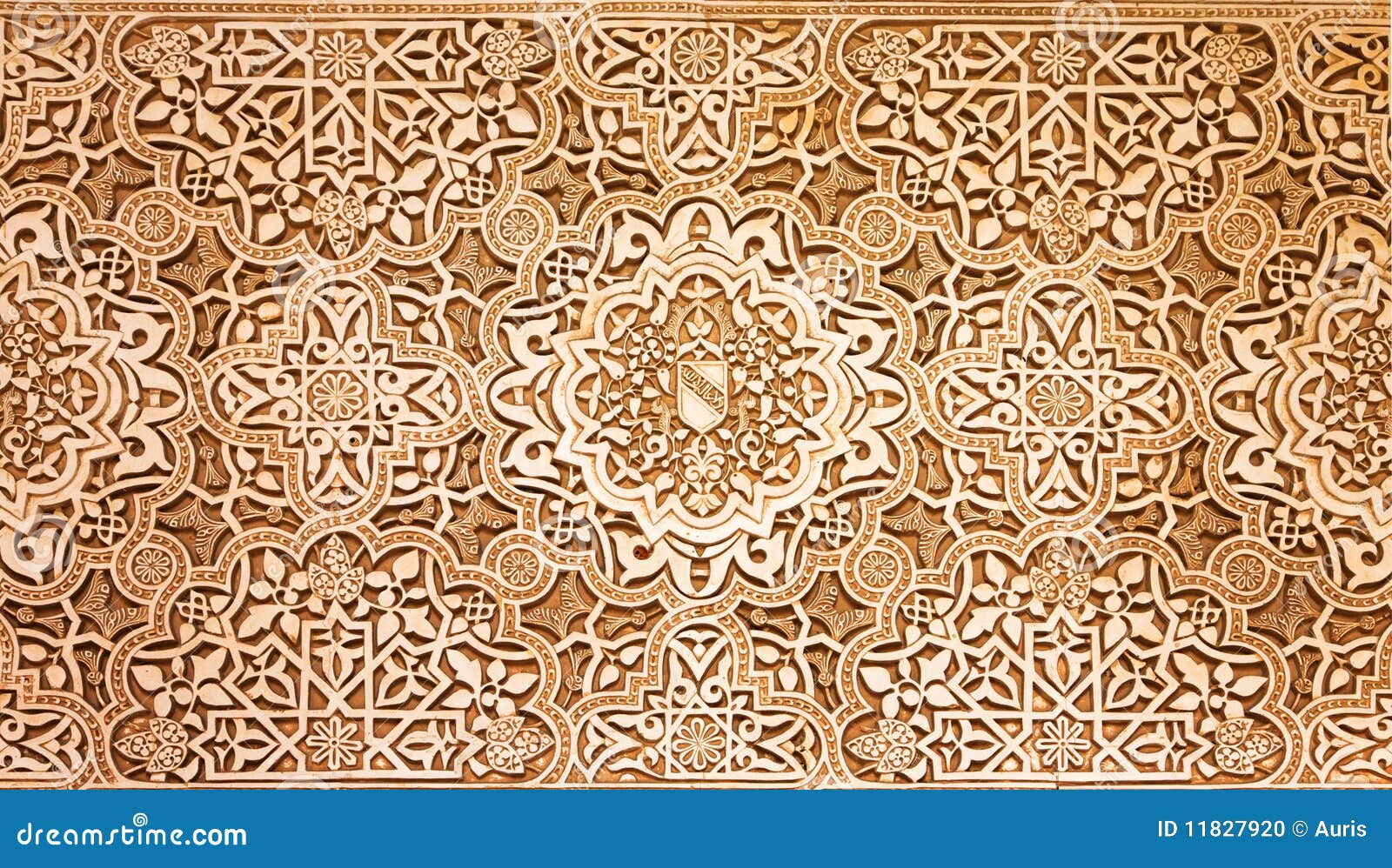 Arabic Pattern Texture At Alhambra Palace Stock Photo | CartoonDealer ...