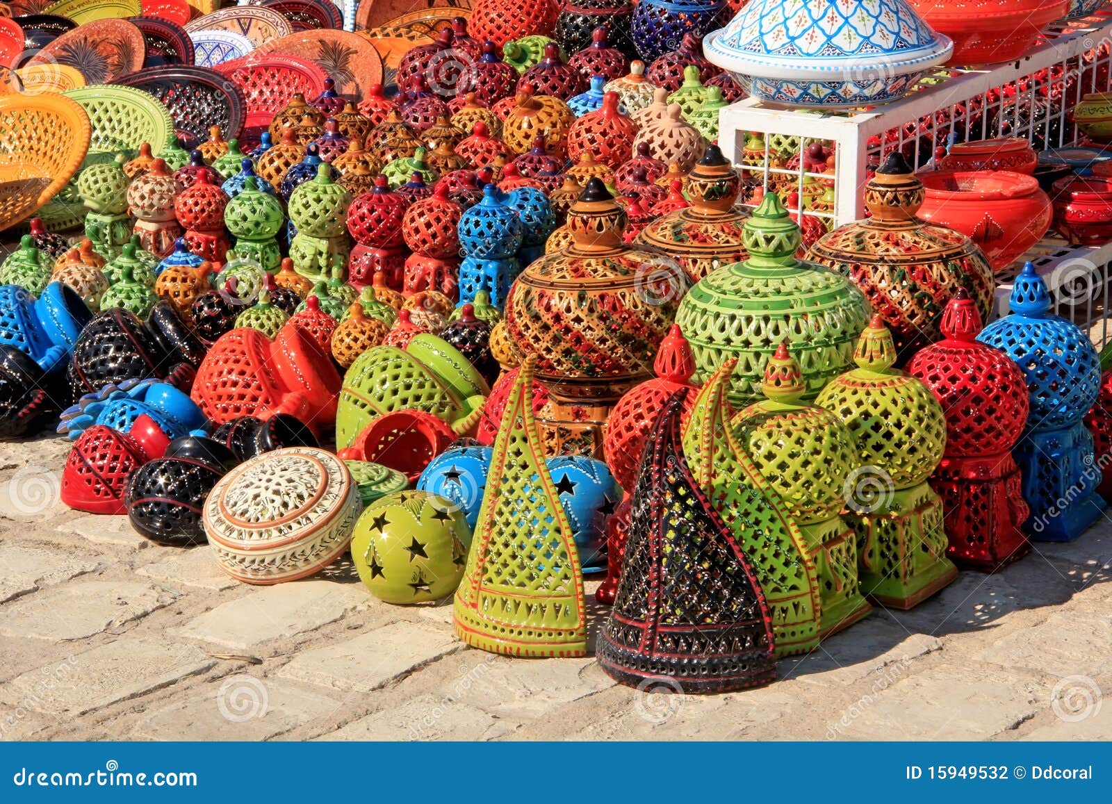 Arabic porcelain stock photo. Image of arabic, faience - 15949532