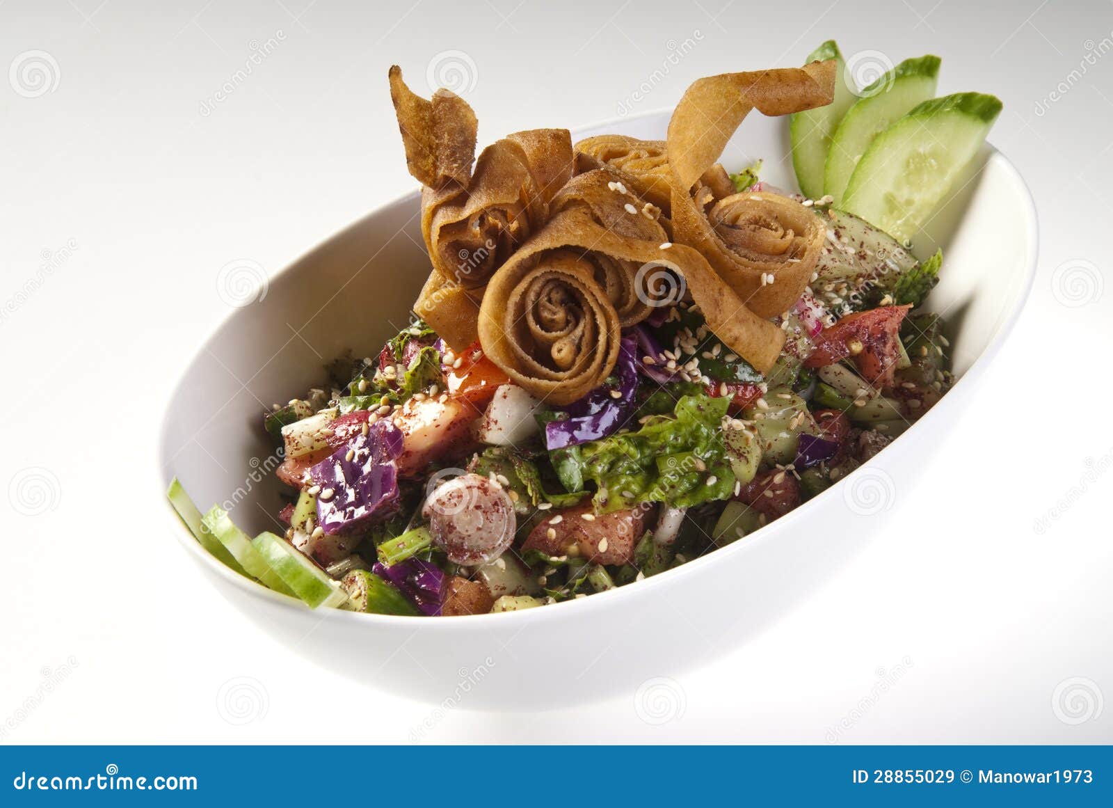 Arabic salad stock image. Image of israeli, asian, cooked - 28855029