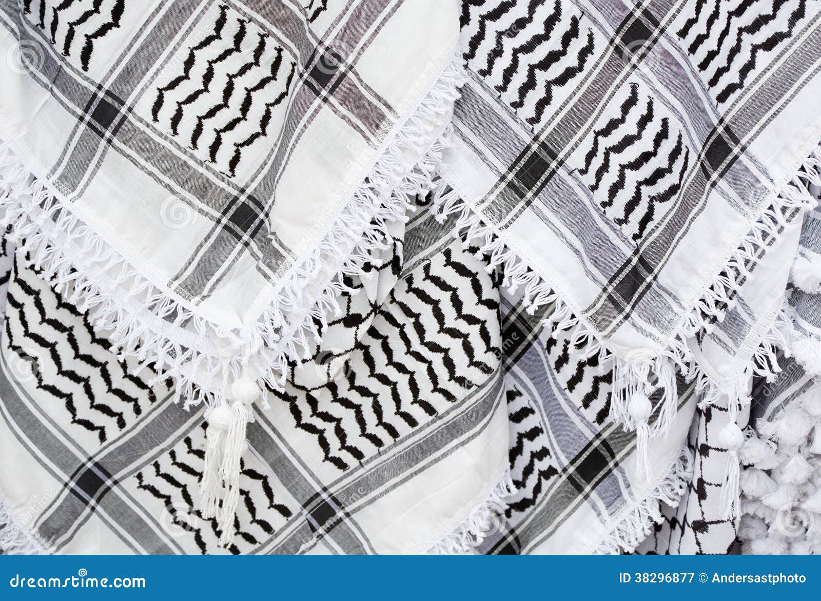 Arabic Scarf, Keffiyeh Texture Background Stock Image - Image of ...