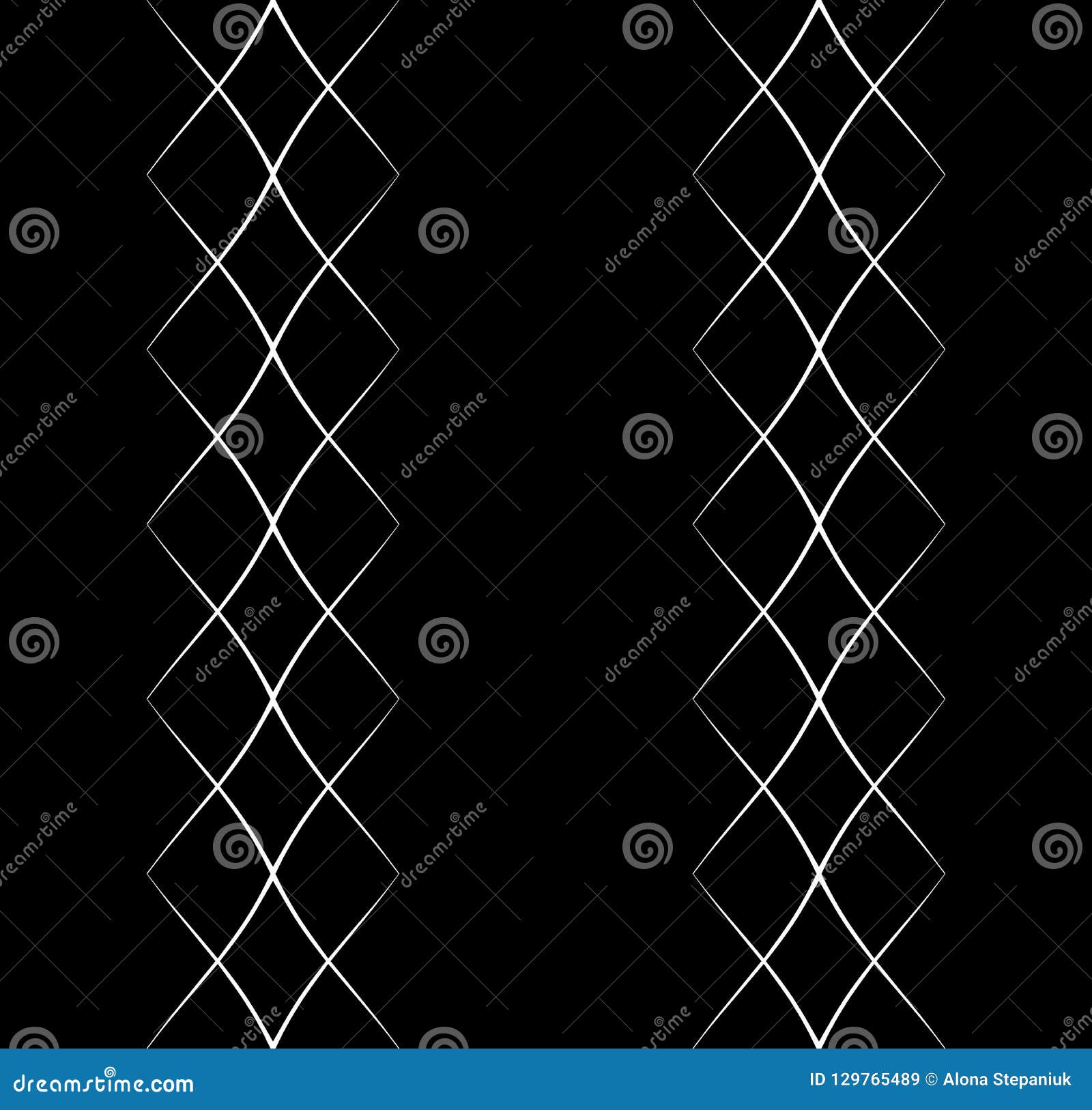 Arabic Seamless Pattern with Wave 6 Stock Vector - Illustration of ...