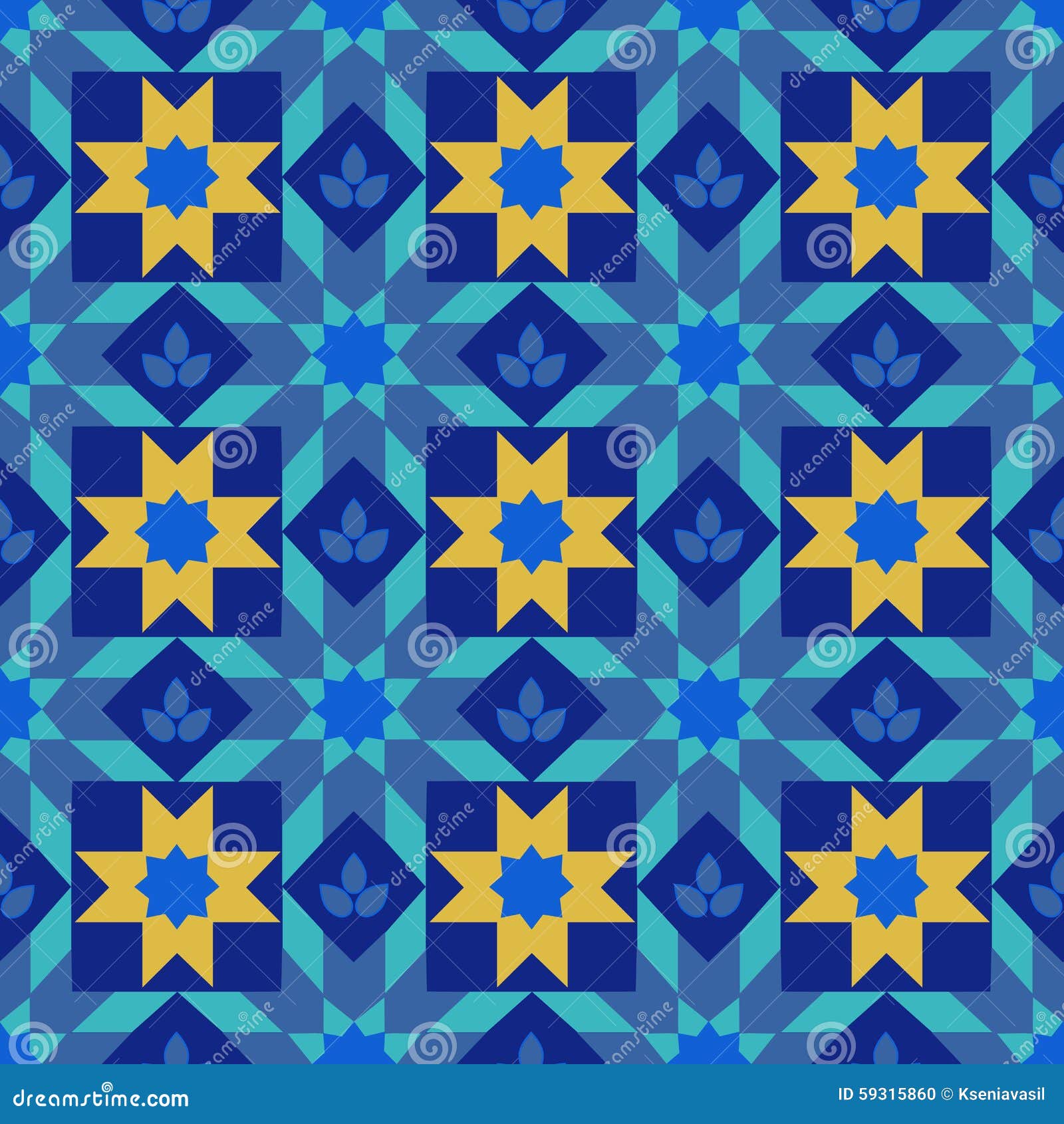 Arabic seamless patterns stock vector. Illustration of morocco - 59315860