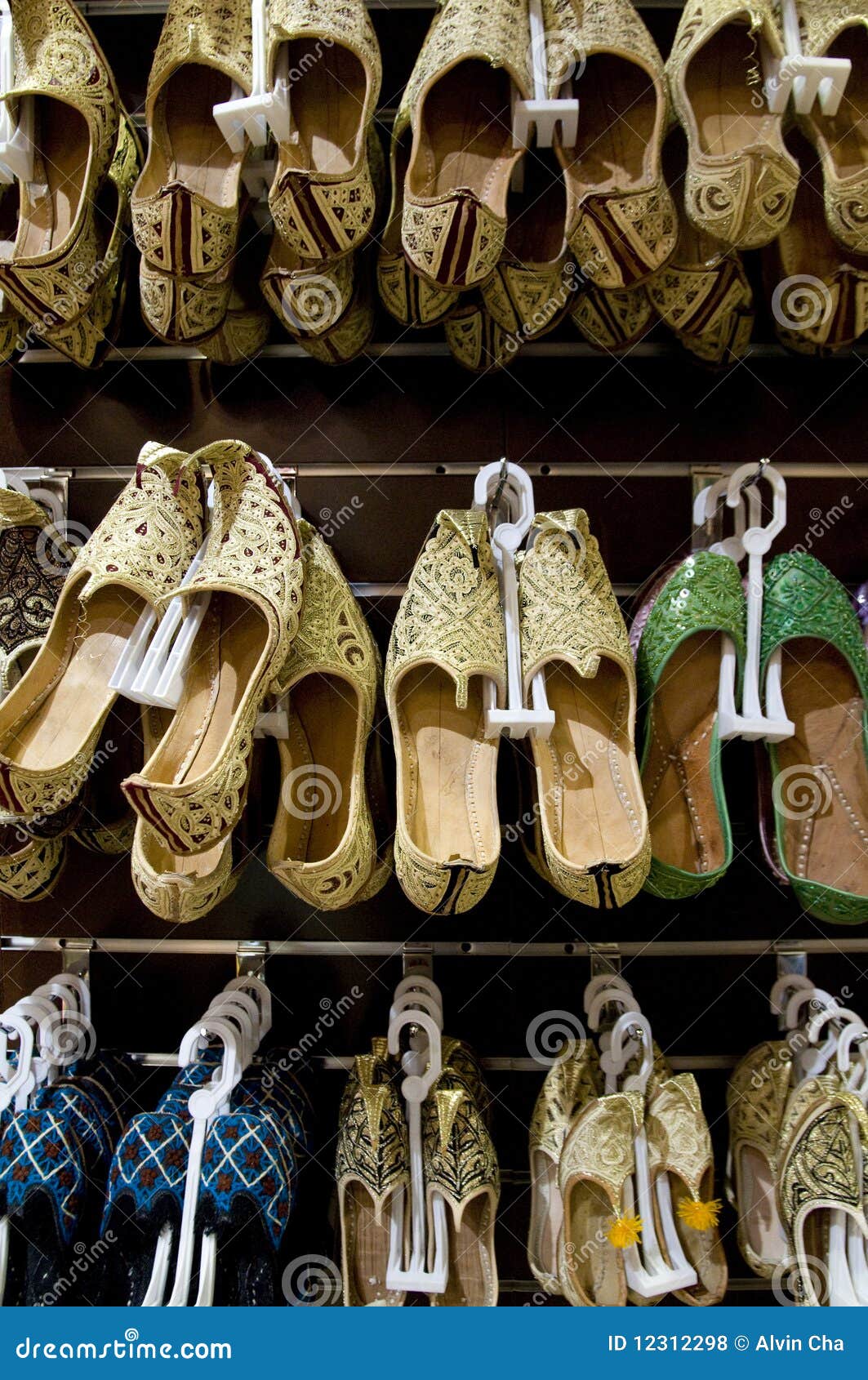 Arabic slippers stock photo. Image of footwear, tourism - 12312298