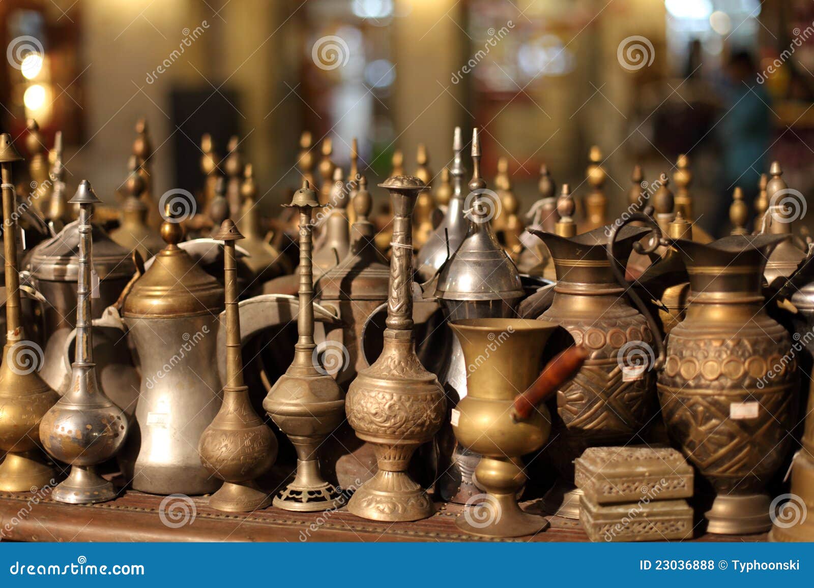 Arabic souvenirs in Doha stock photo. Image of arabic - 23036888