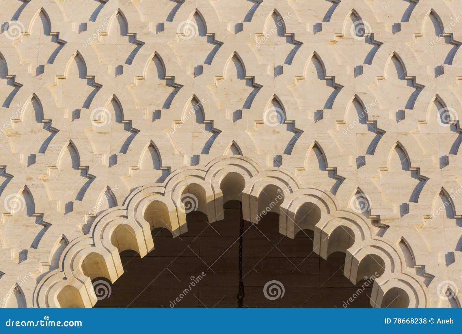 Arabic stone arch i stock photo. Image of geometric, design - 78668238