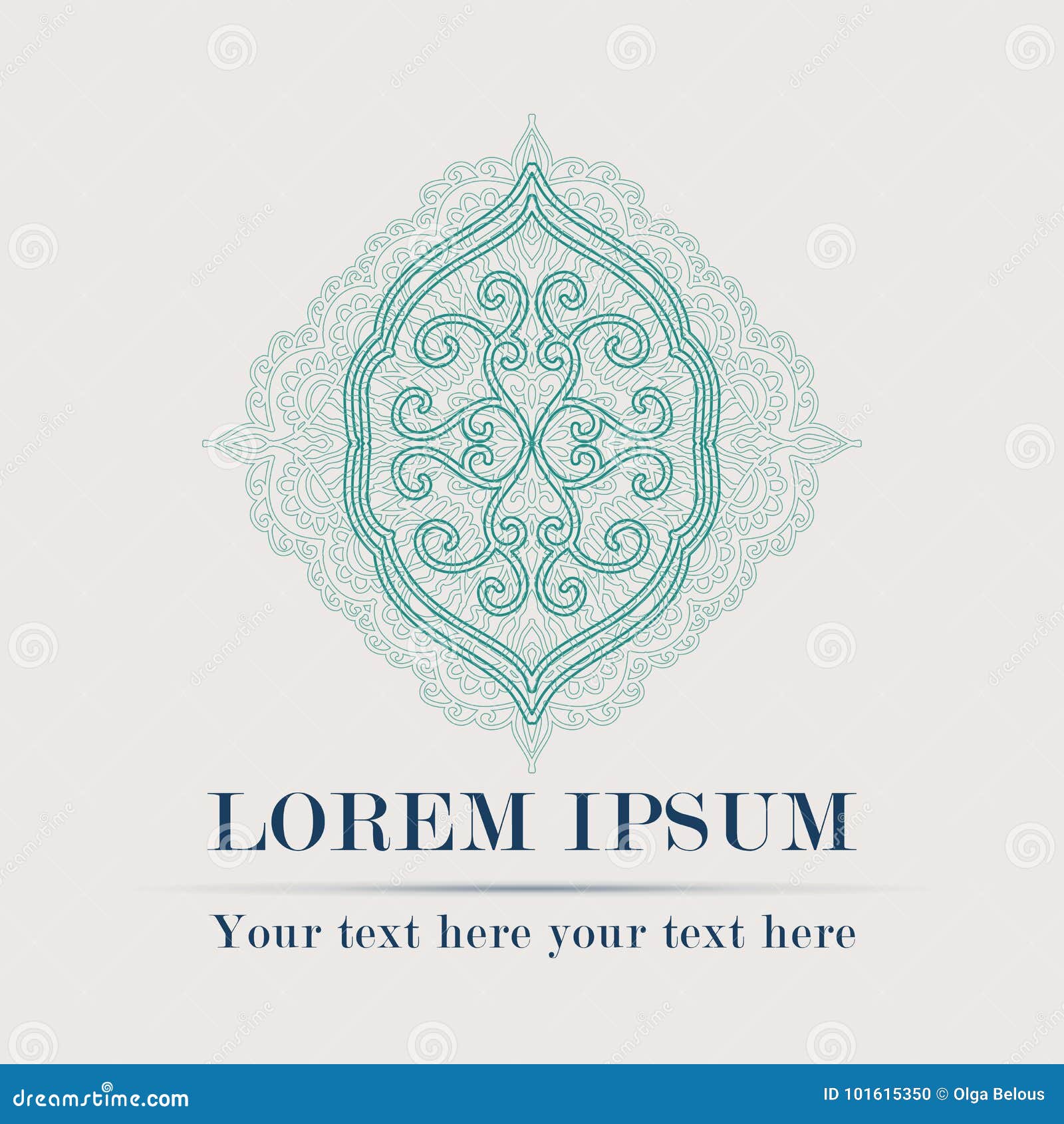 Arabic Style Decorative Element Stock Vector - Illustration of islamic ...