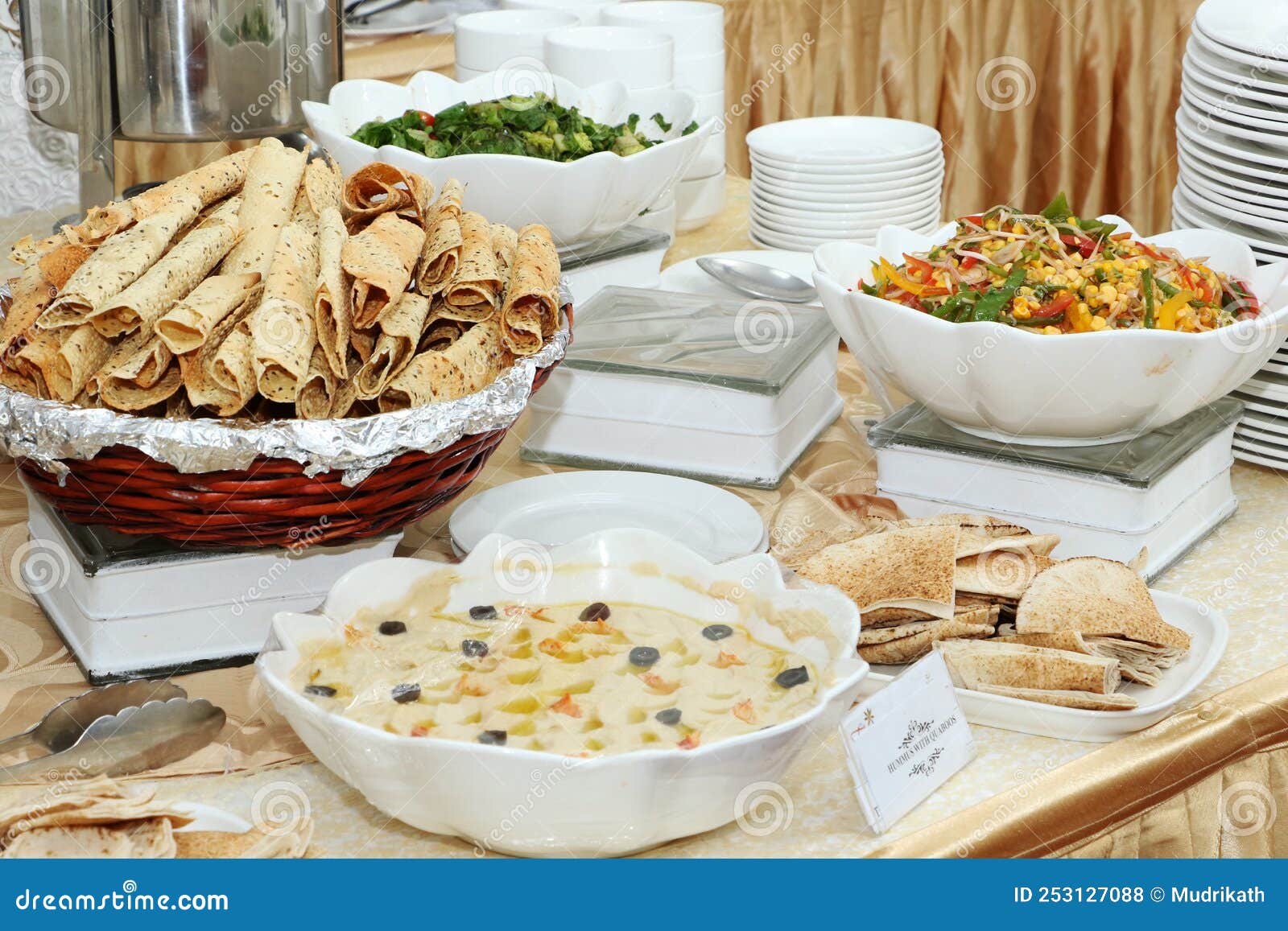 Arabic Style Food in the Event in Dubai Stock Photo - Image of event ...