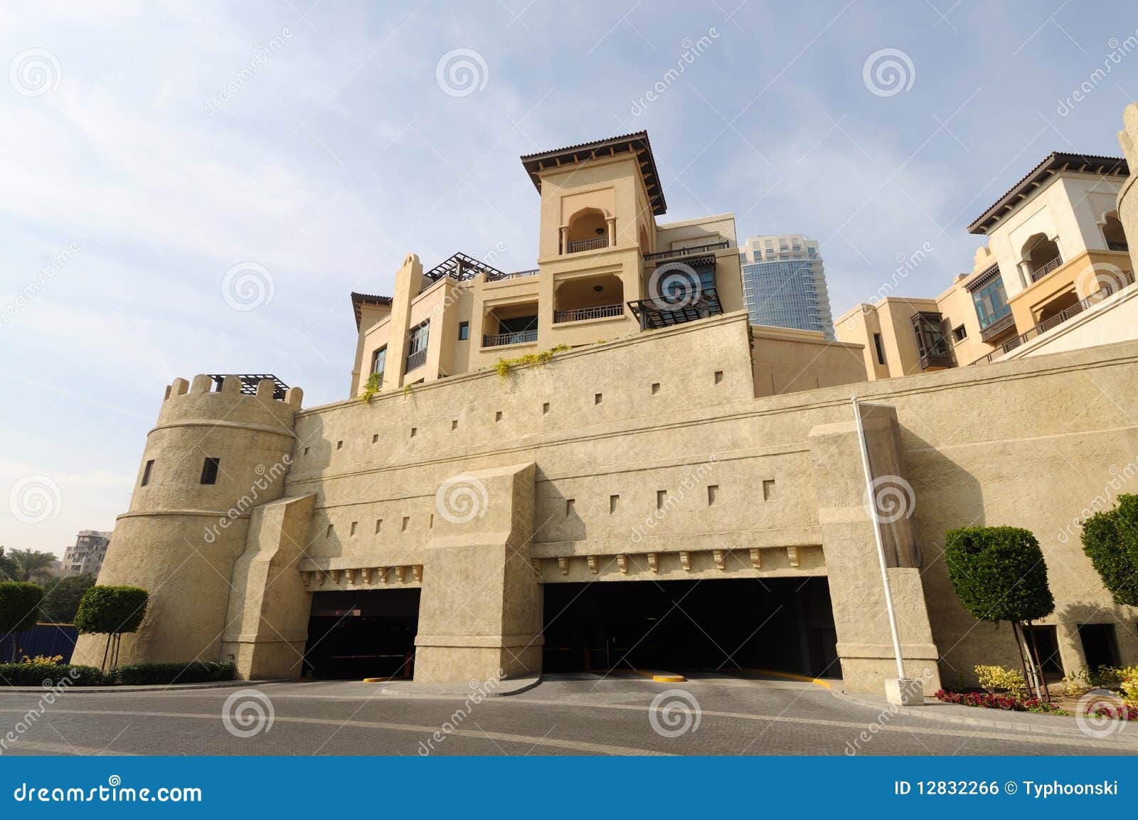 Arabic Style Modern Architecture Stock Photo - Image of real, estate ...