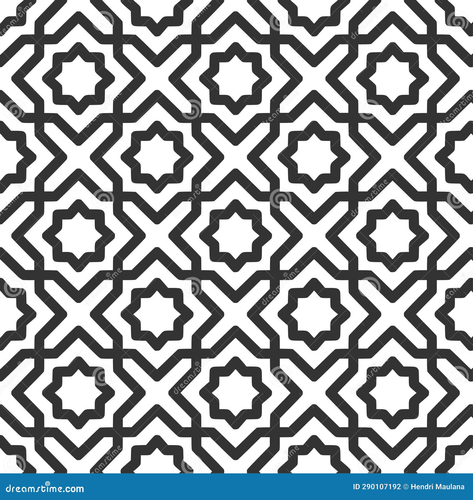 Arabic Style Pattern Background Illustration Stock Illustration ...